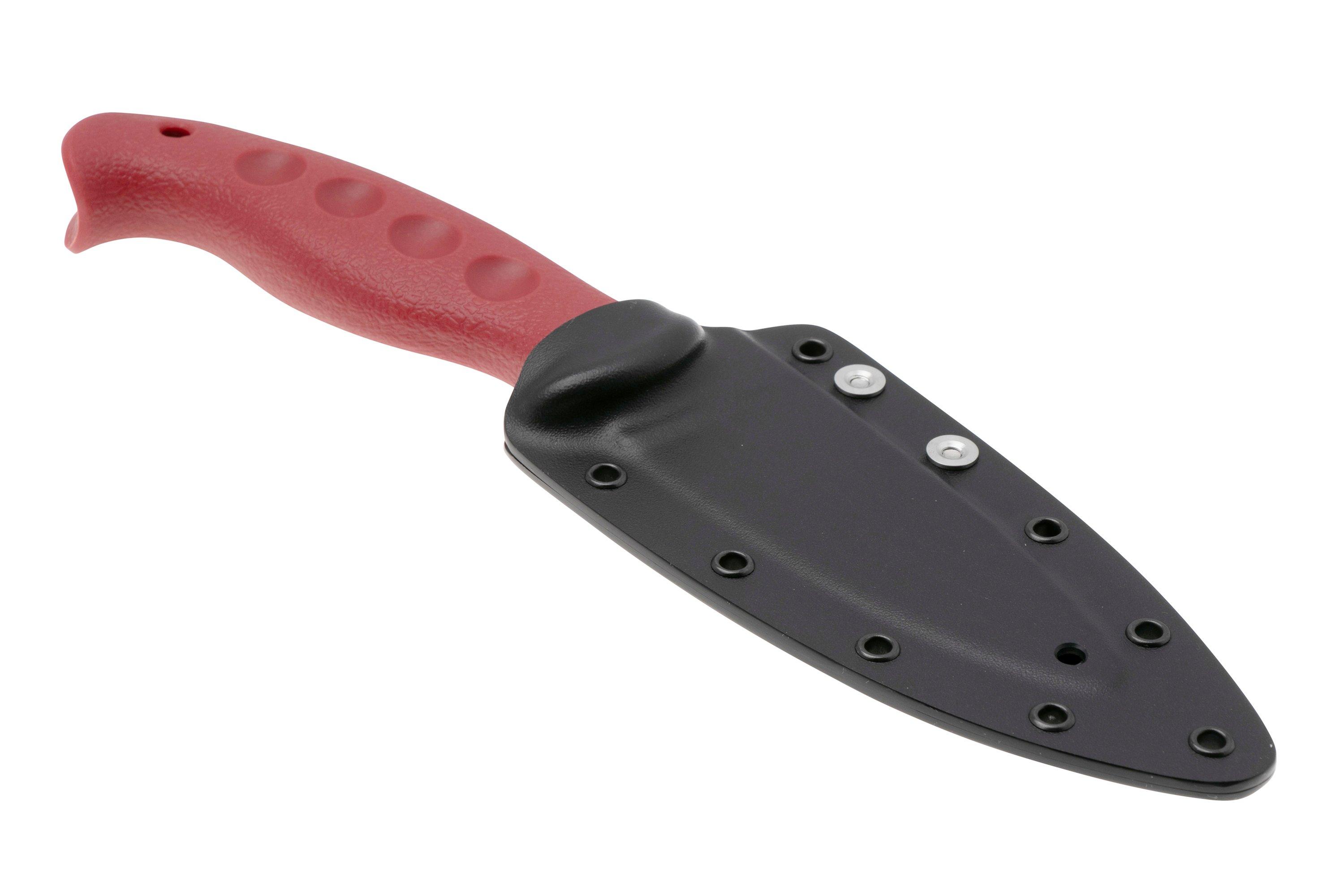 Spyderco Temperance Trainer FB05TRD, Red FRN trainer knife, Sal Glesser ...