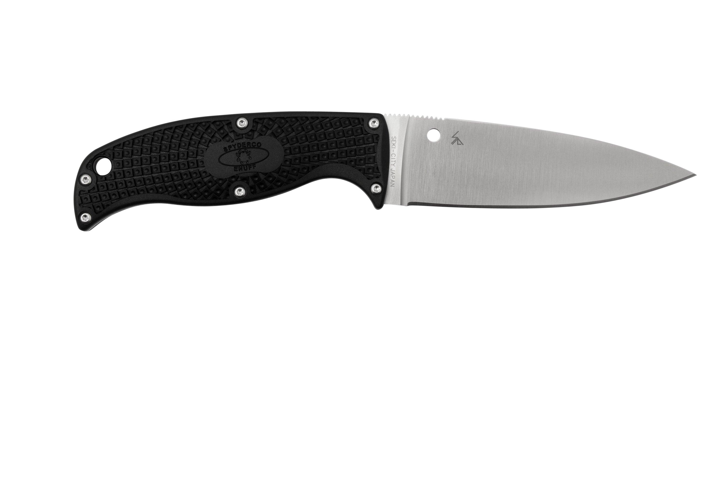 Spyderco Enuff 2 FB31PBK2 Leaf Shape cuchillo fijo | Compras con ...