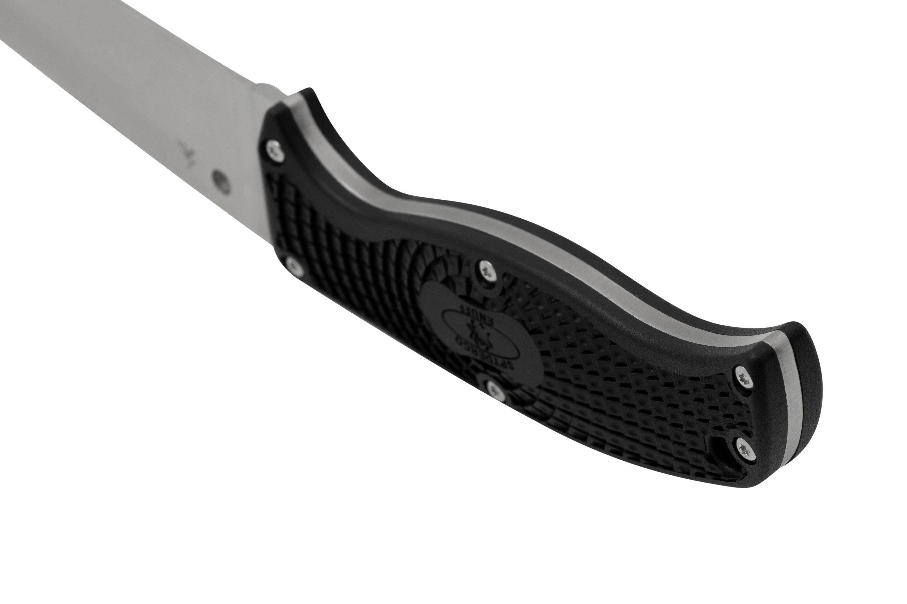 Spyderco Enuff 2 FB31PBK2 Leaf Shape cuchillo fijo | Compras con ...