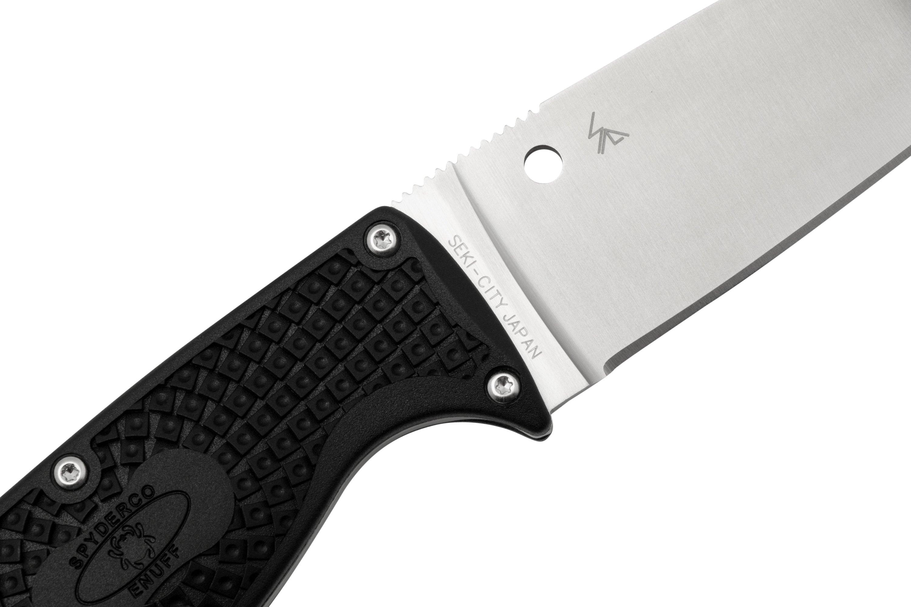 Spyderco Enuff 2 FB31PBK2 Leaf Shape cuchillo fijo | Compras con ...