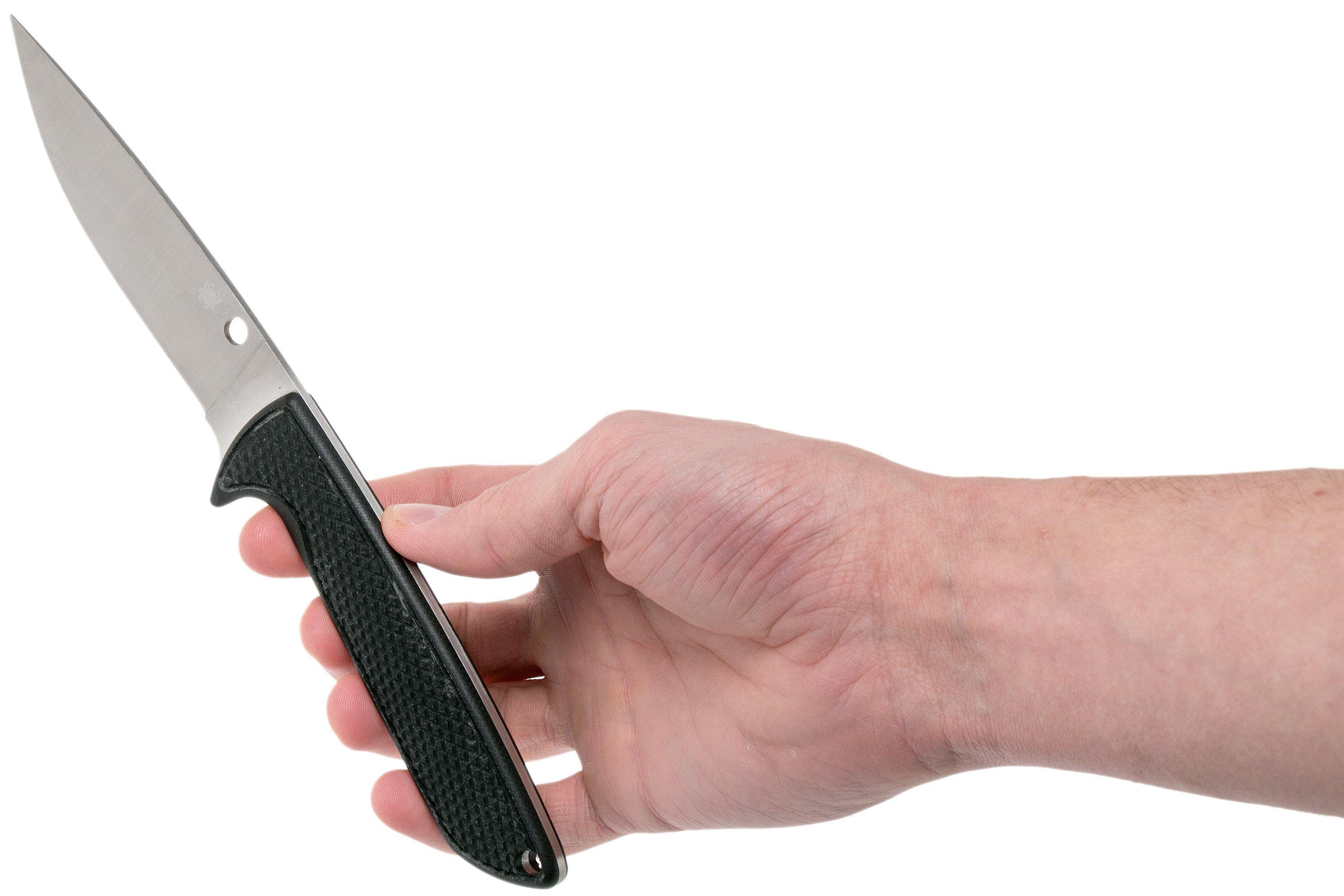 Spyderco Waterway FB43GP feststehendes Messer, Lance Clinton Design ...