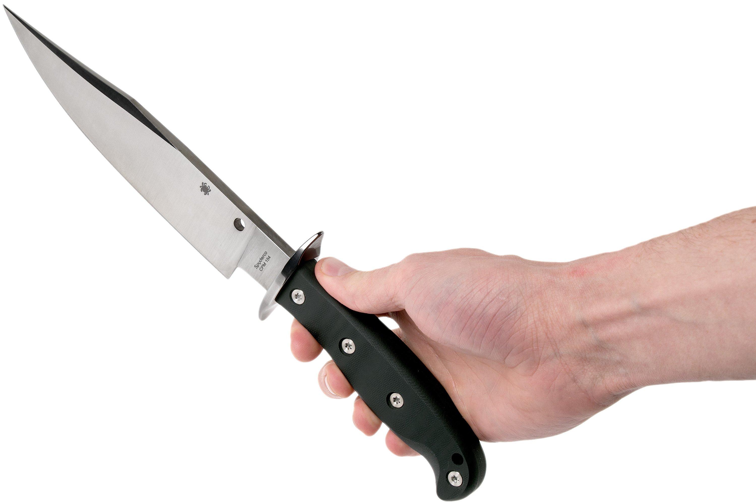 Spyderco Respect FB44GP bowie knife | Advantageously shopping at ...