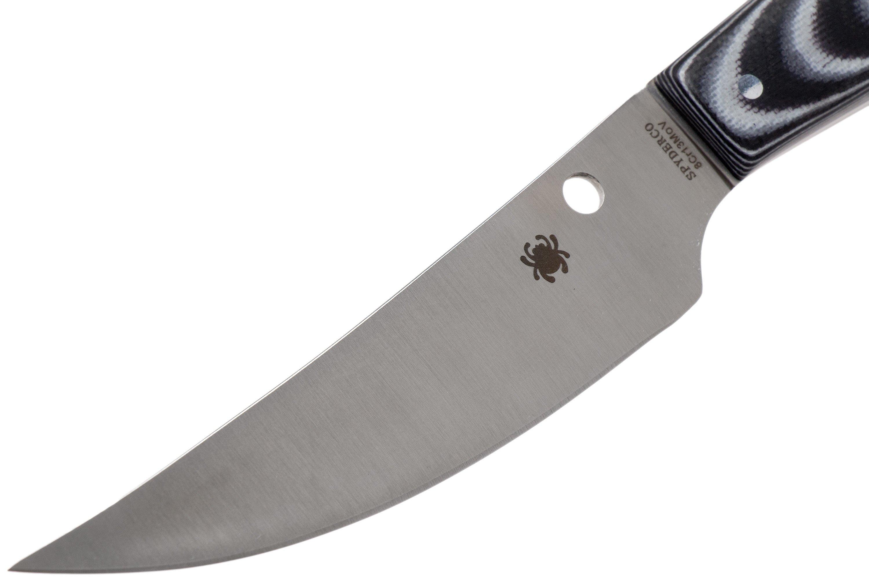Spyderco Bow River FB64GP vaststaand mes, Phil Wilson design ...