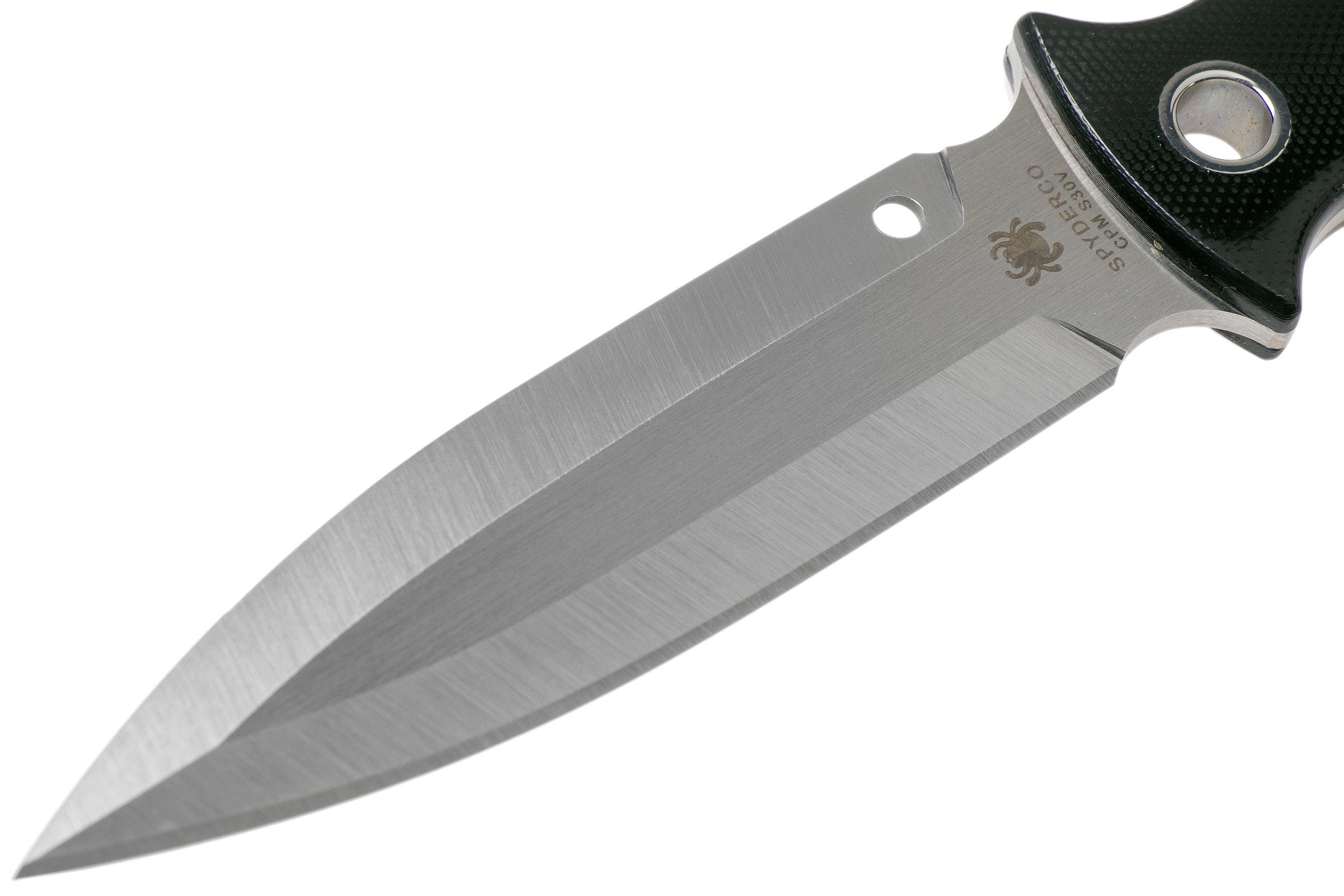 Spyderco Nightstick FB47GP dagger knife, Gayle Bradley design ...
