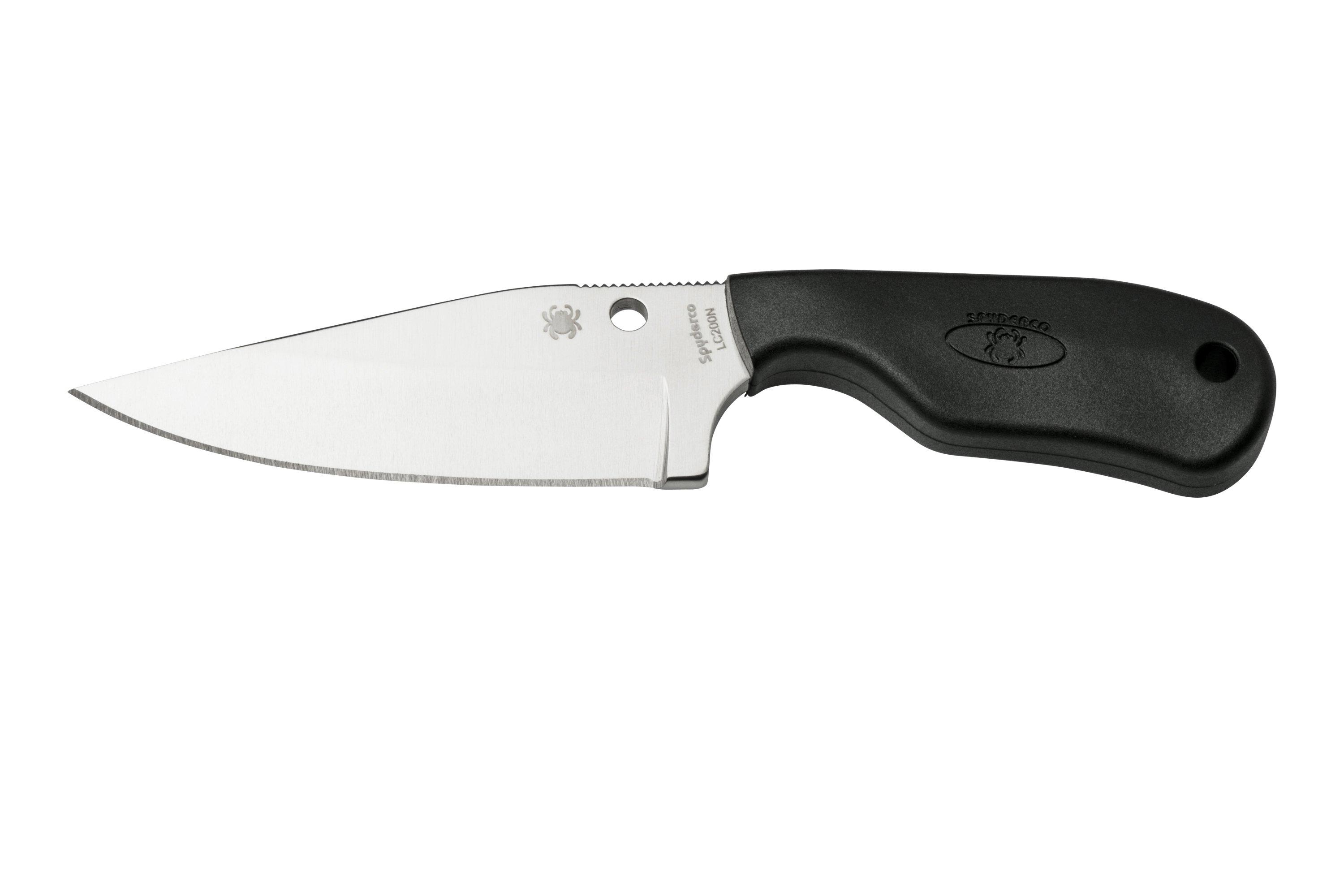 Spyderco Subway Bowie FB48PBK, FRN, pocket knife | Advantageously ...
