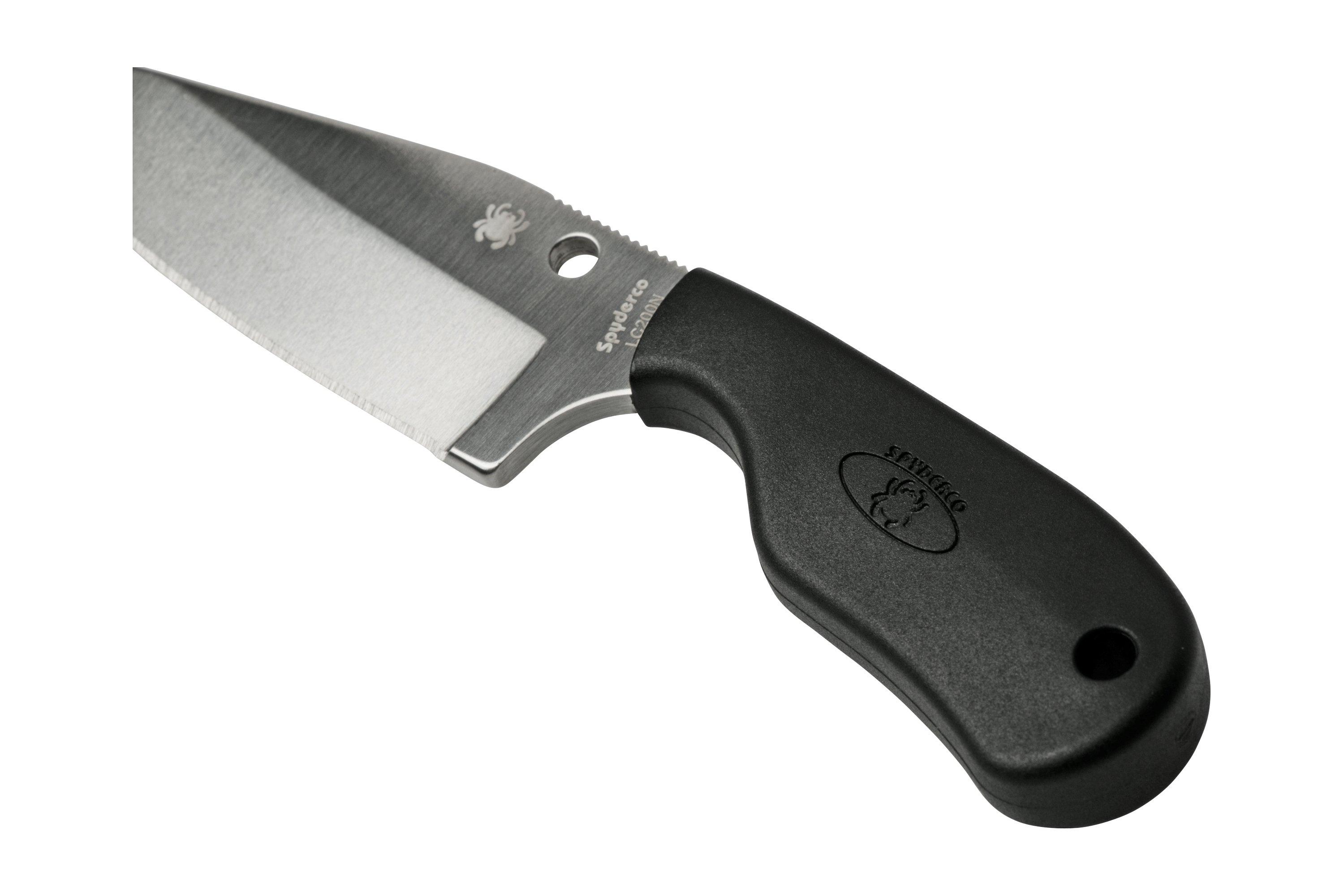 Spyderco Subway Bowie FB48PBK, FRN, pocket knife | Advantageously ...