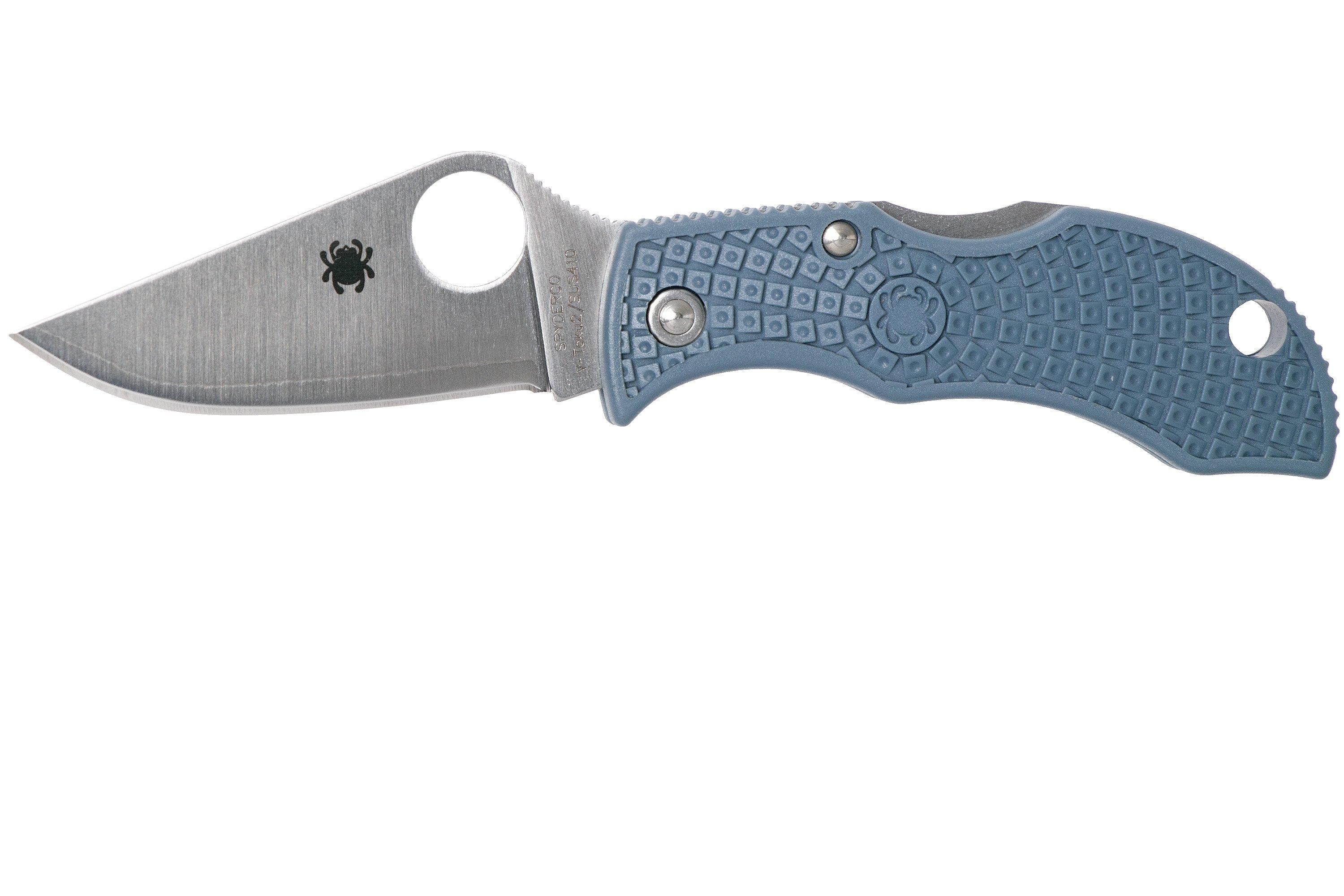 Spyderco Manbug MBBLPE V-Toku2 SUS410 Sprint Run | Advantageously ...