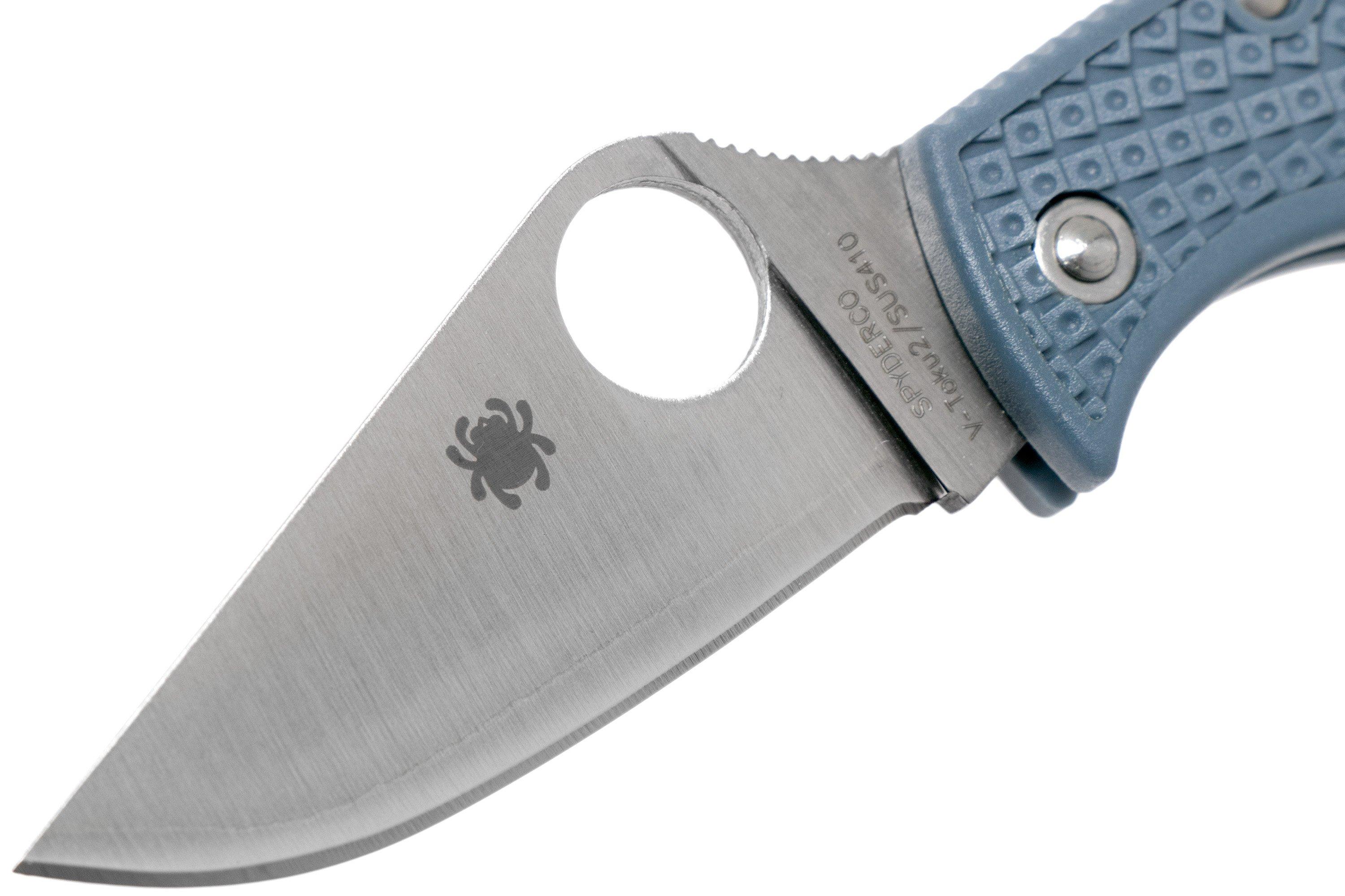 Spyderco Manbug MBBLPE V-Toku2 SUS410 Sprint Run | Advantageously ...