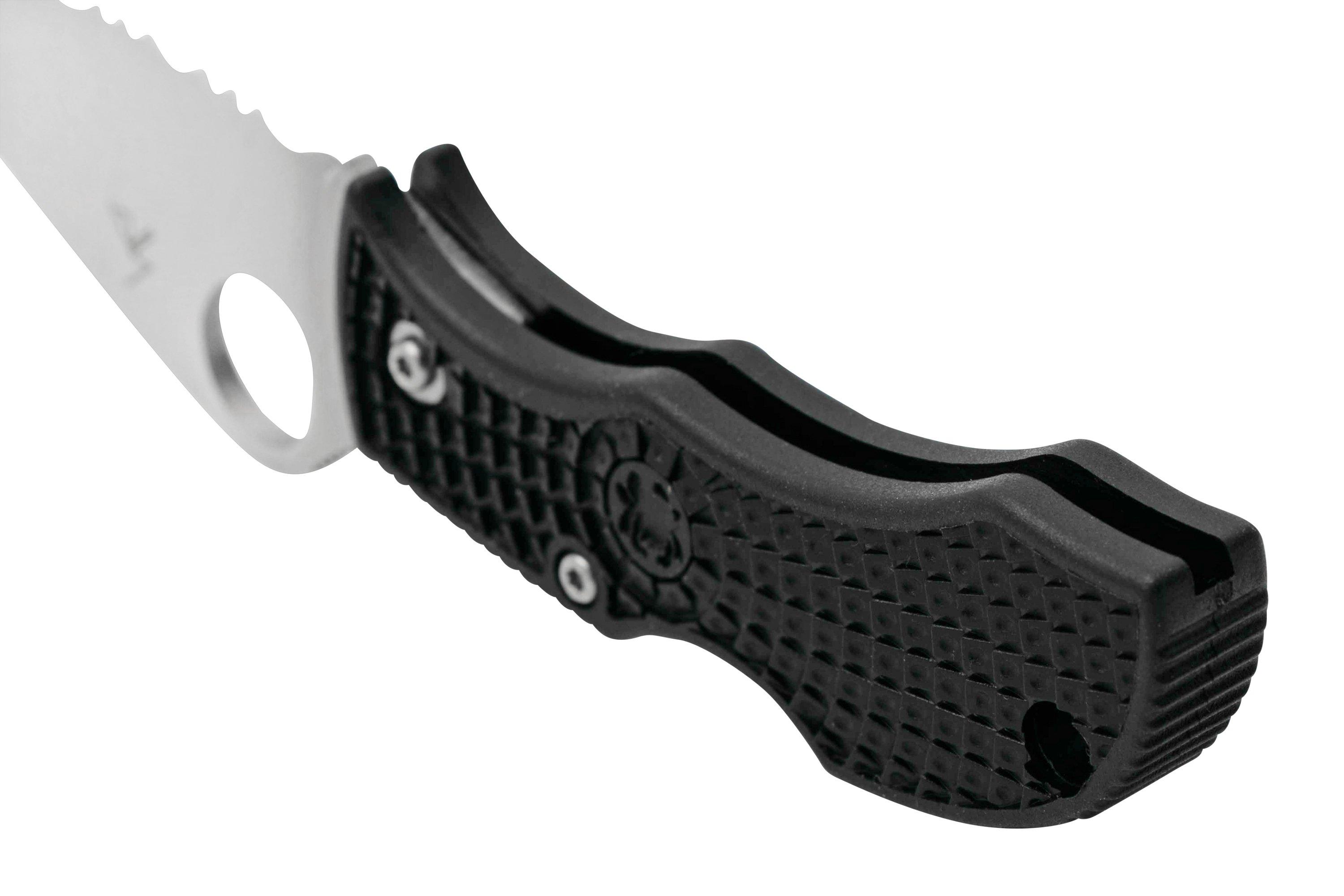 Spyderco Manbug Leaf MBKLFS Serrated, navalha | Compras vantajosas em ...