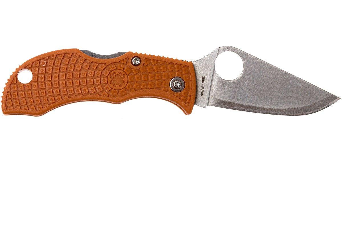 Spyderco Manbug Burnt Orange HAP40 MBORE, Sprint Run | Advantageously ...