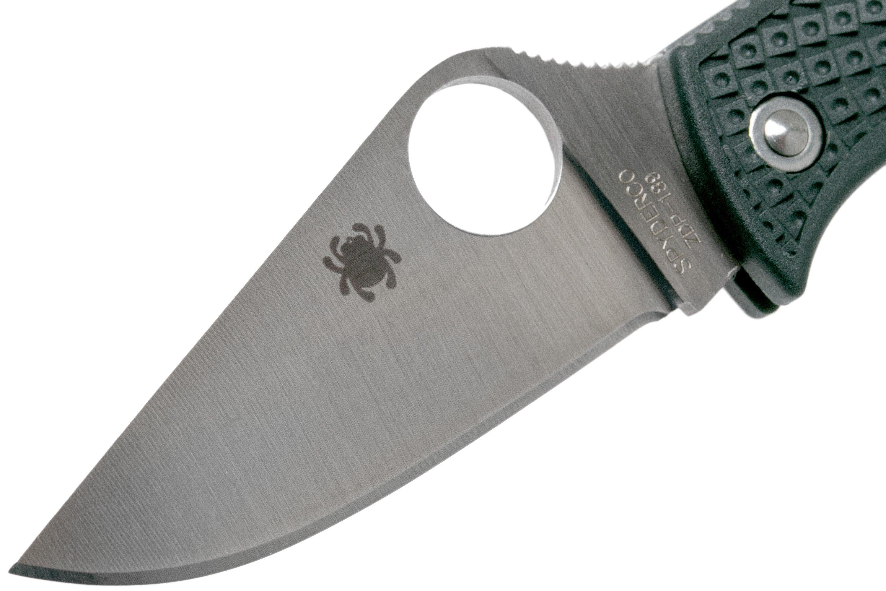Spyderco MGREP Manbug, FRN British Racing Green | Compras con ventajas en Knivesandtools.es