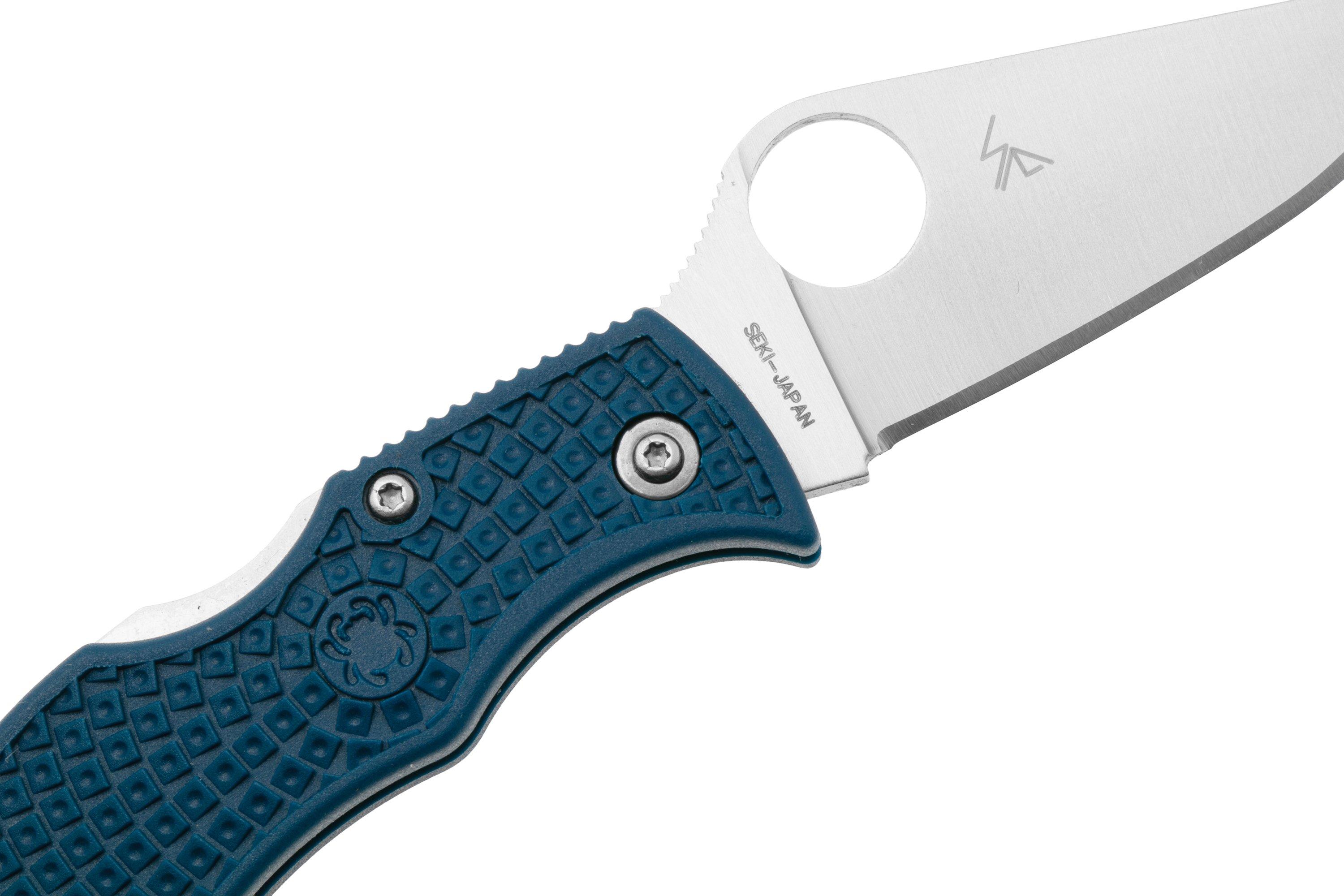 Spyderco Manbug CPM SPY27 MPCBL Cobalt Blue FRN pocket knife ...