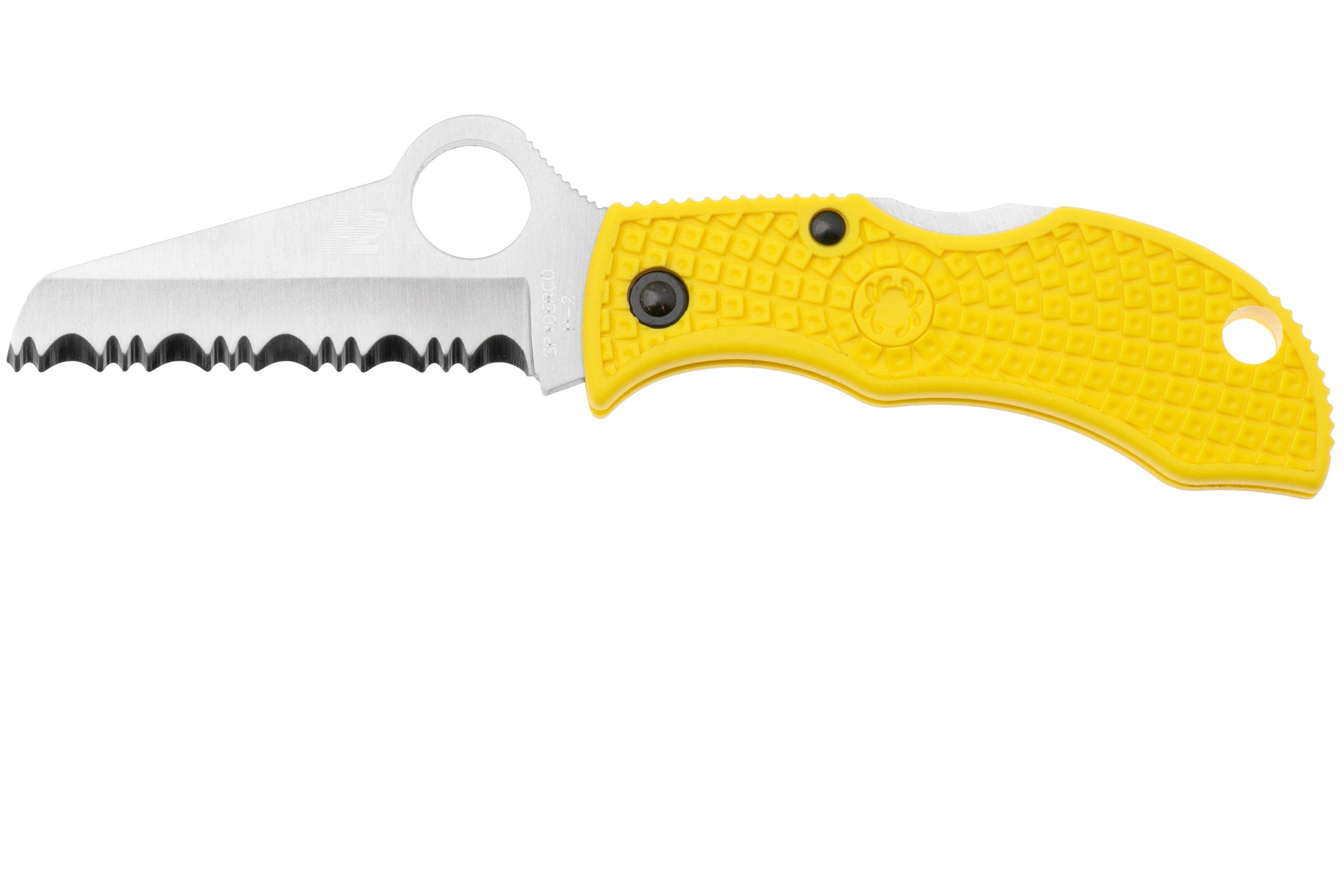 Spyderco ManBug Salt MYLS H1, navaja dentada | Compras con ventajas en ...