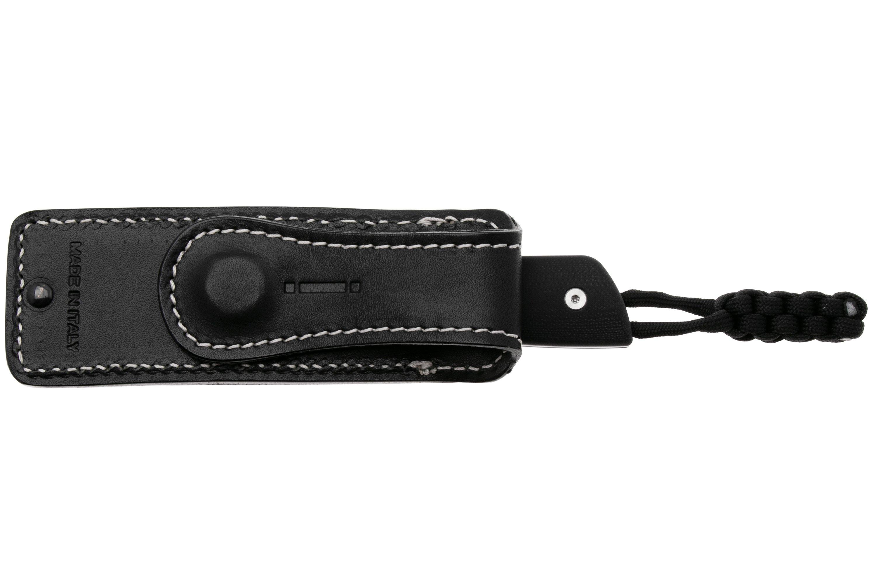 StraightLine Digger DG-BG Stonewashed 14C28N, Black G10, vaststaand mes ...