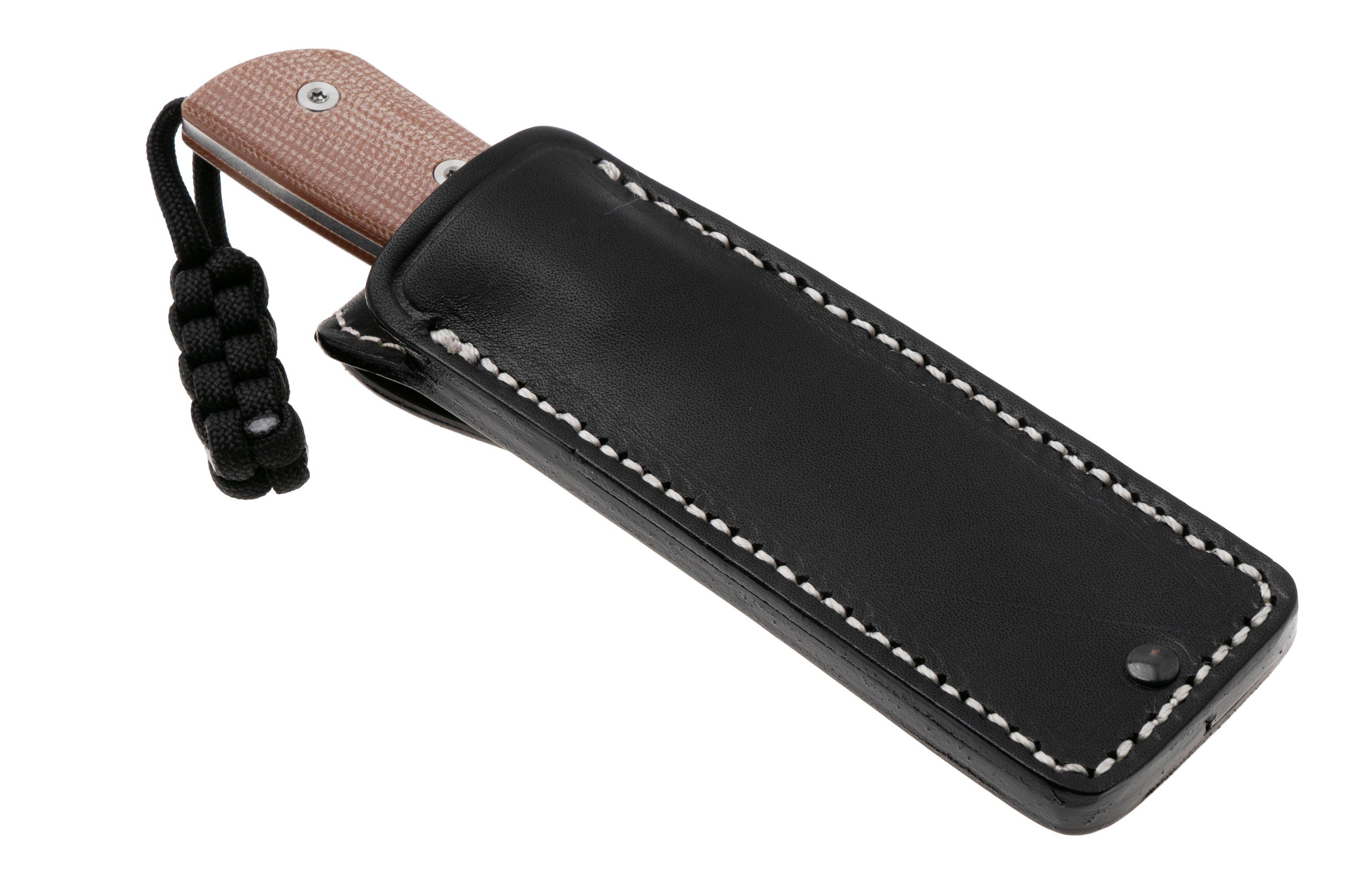 StraightLine Digger DG-NC Stonewashed 14C28N, Natural Canvas Micarta ...