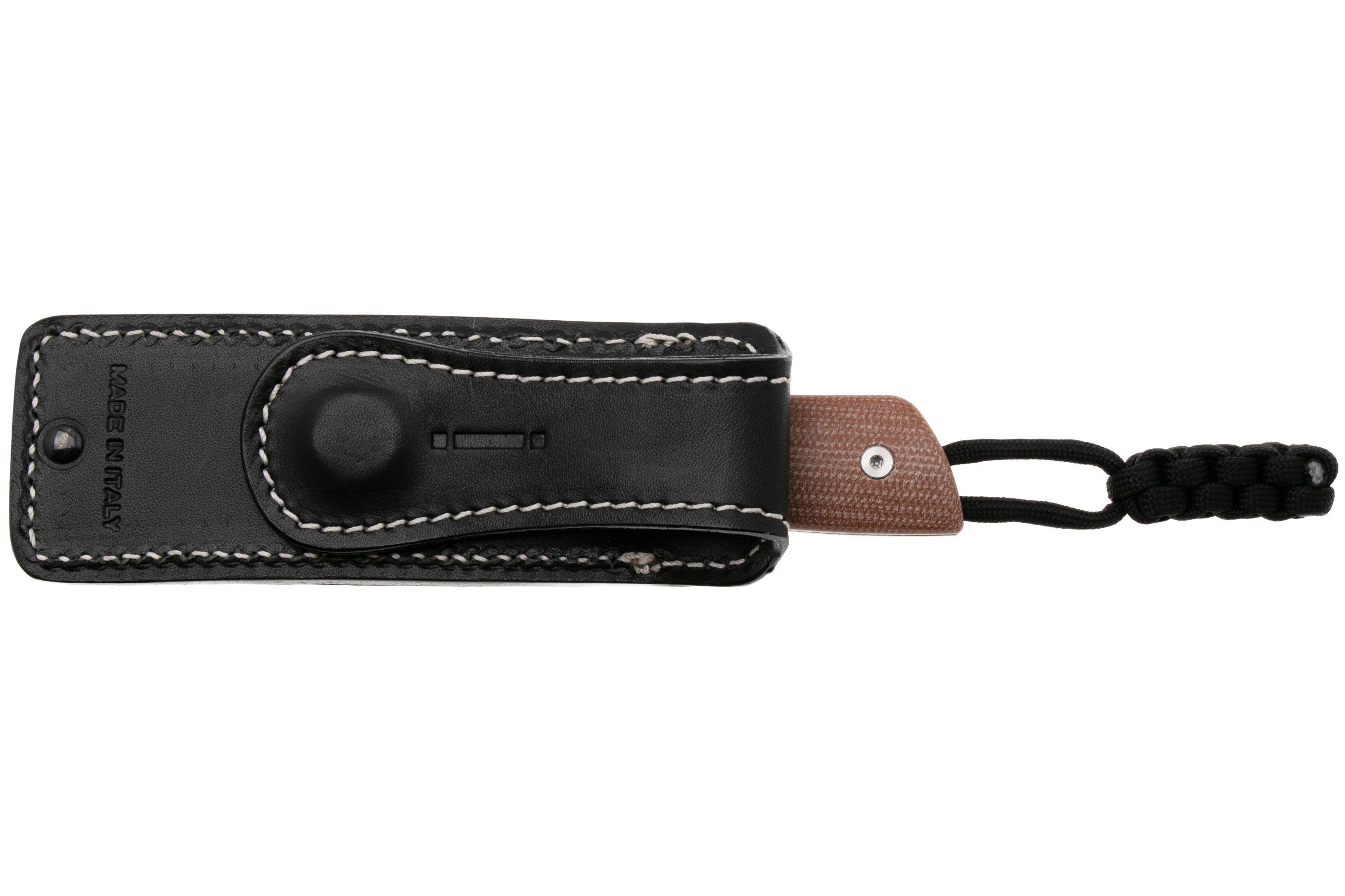 StraightLine Digger DG-NC Stonewashed 14C28N, Natural Canvas Micarta ...