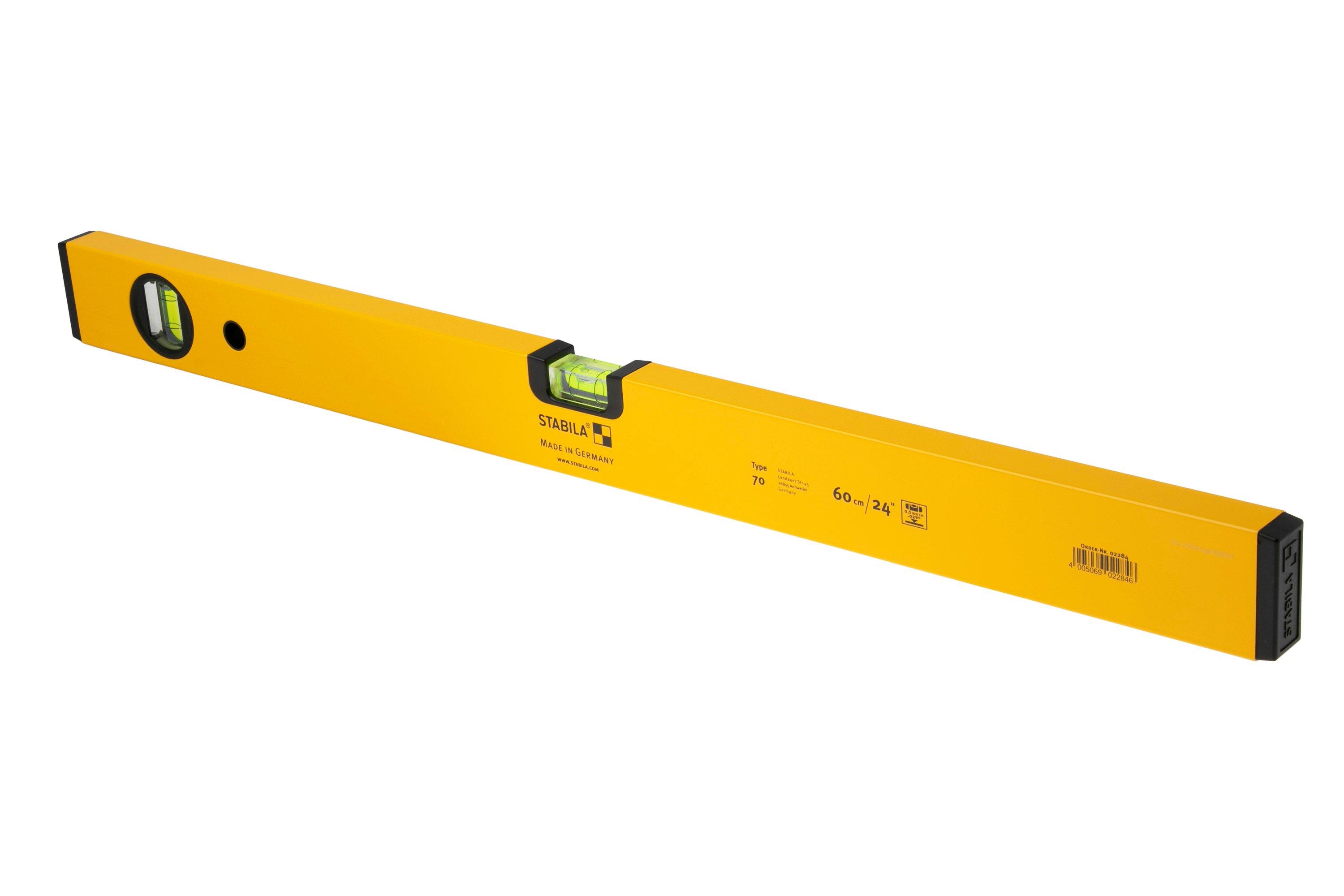 Stabila Level Type 70 02284 aluminium spirit level, 60 cm ...