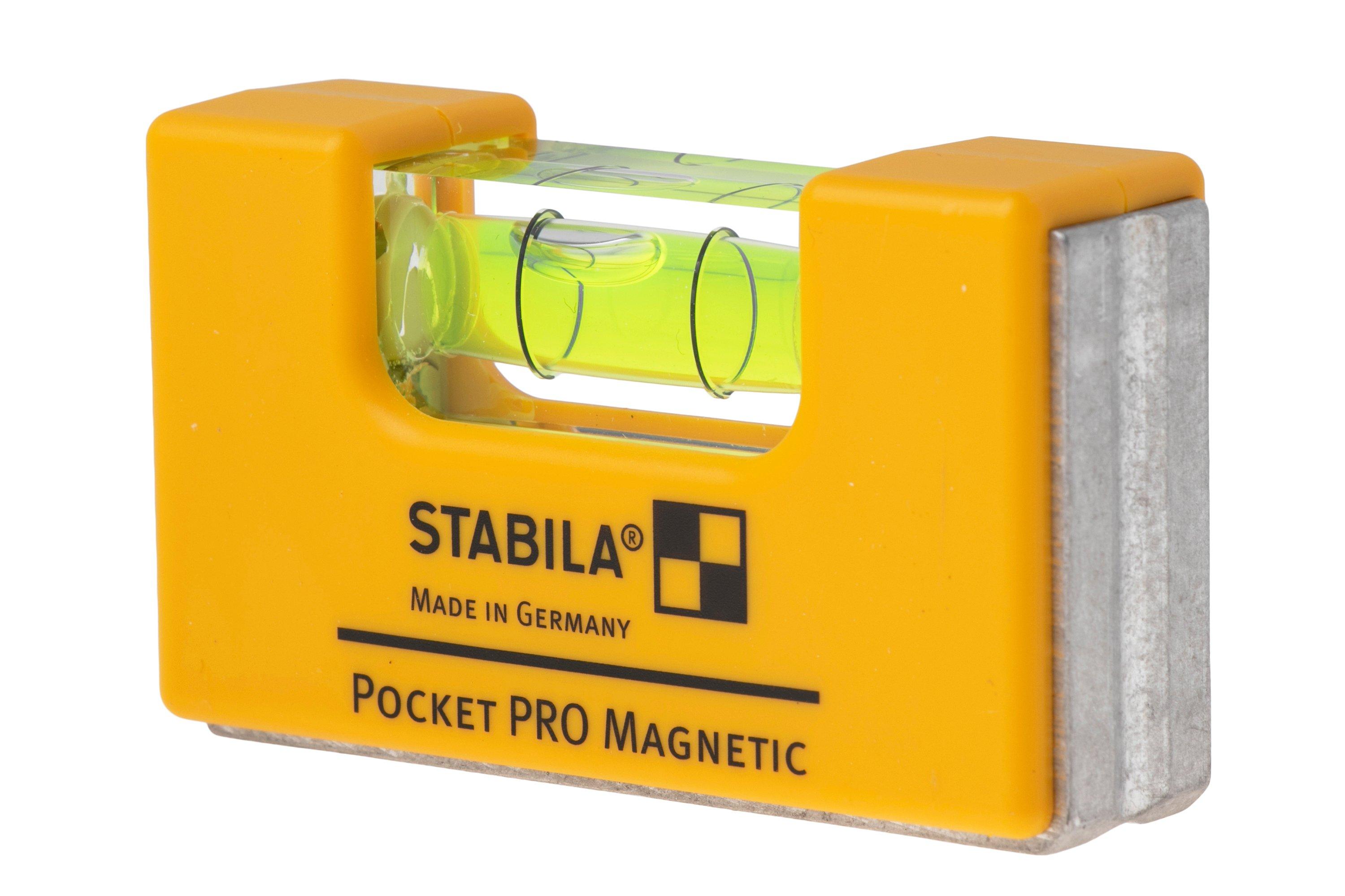 Stabila Pocket PRO Magnetic Level 17953 magnetic spirit level with belt ...