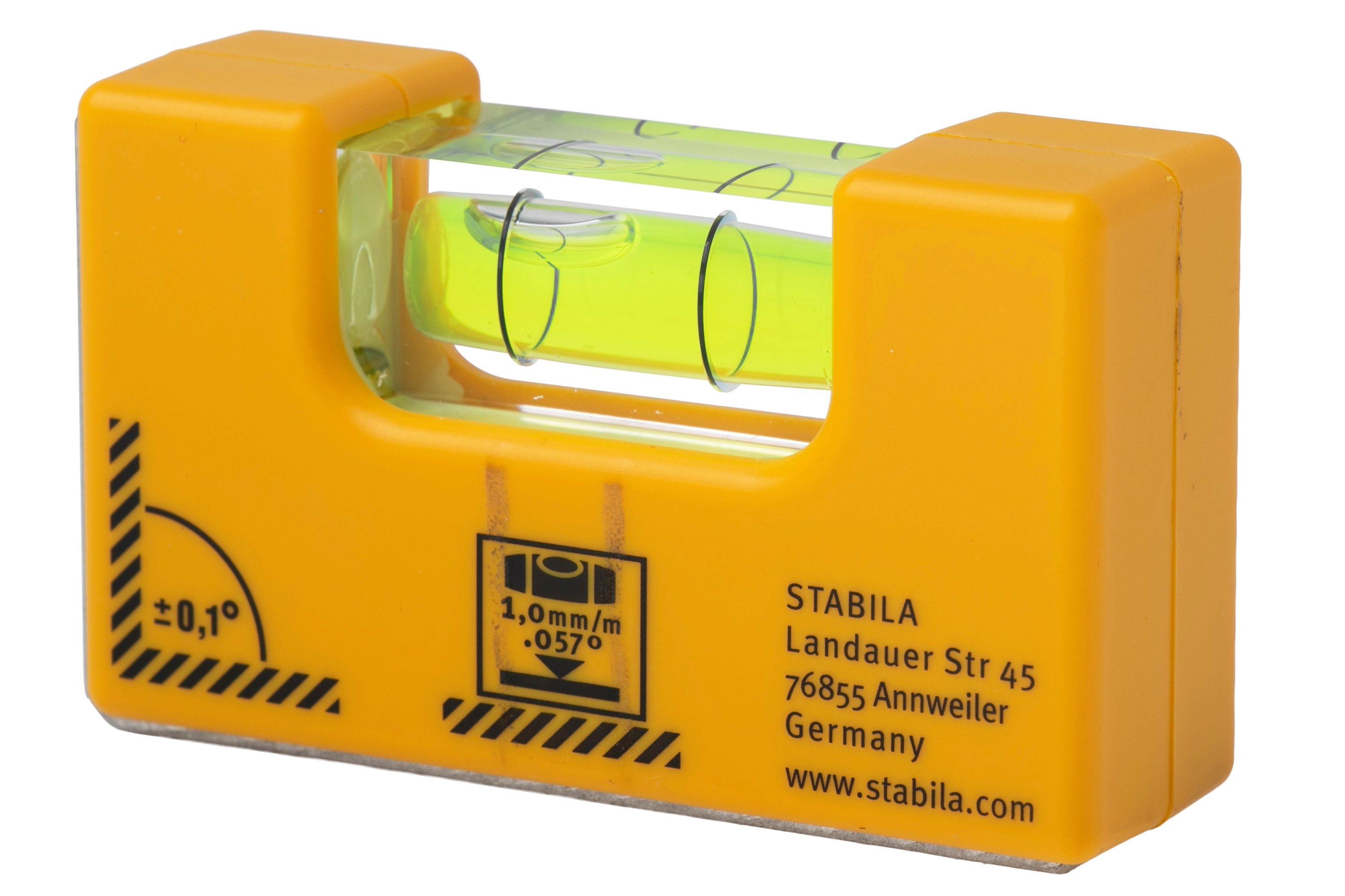 Stabila Pocket PRO Magnetic Level 17953 magnetic spirit level with belt ...