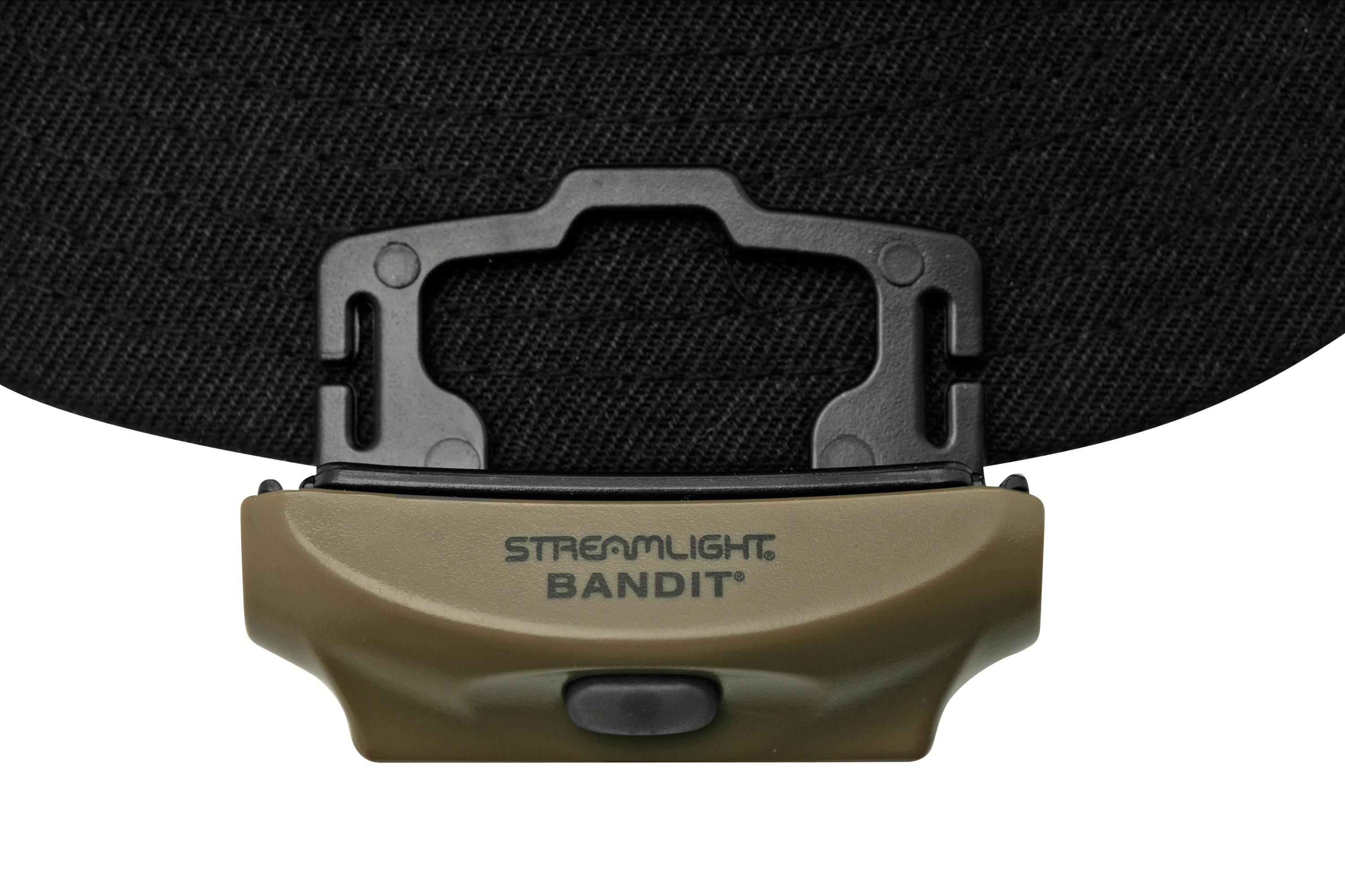 Streamlight Bandit, Coyote, 180 lumen, oplaadbare hoofdlamp met wit ...