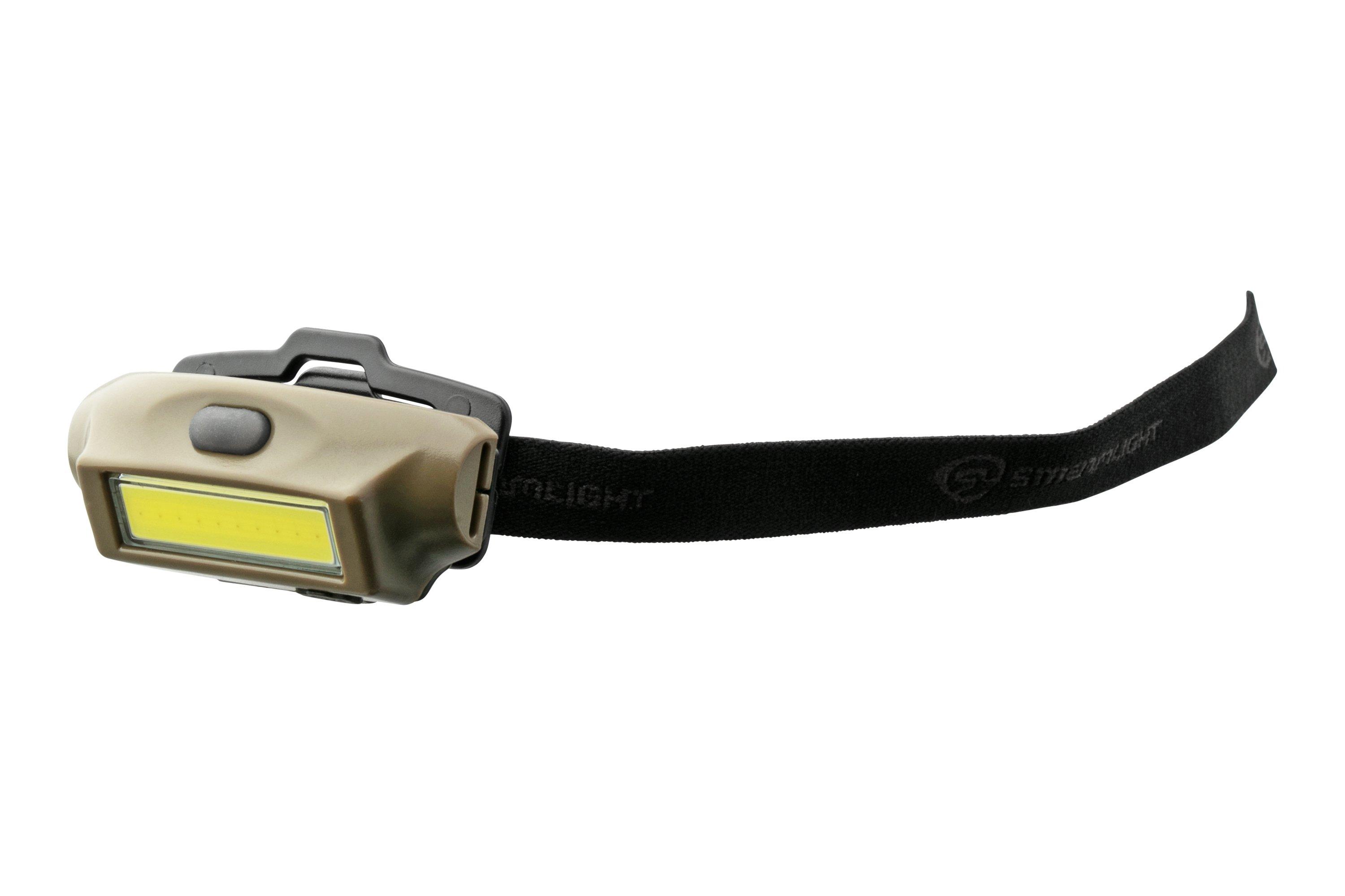 Streamlight Bandit, Coyote, 180 lumen, oplaadbare hoofdlamp met wit ...