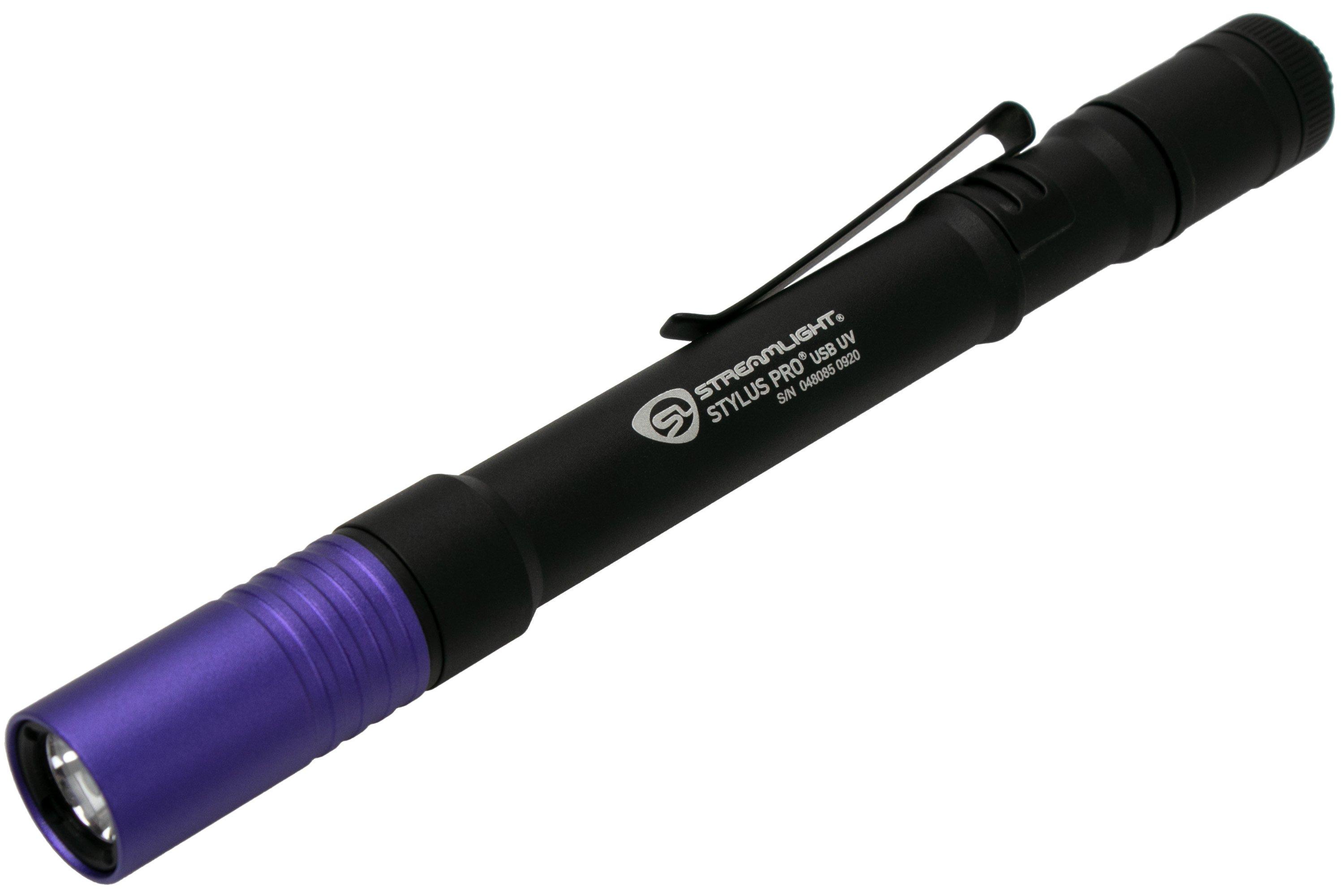 Streamlight Stylus Pro 66149 USB-rechargeable UV-flashlight ...