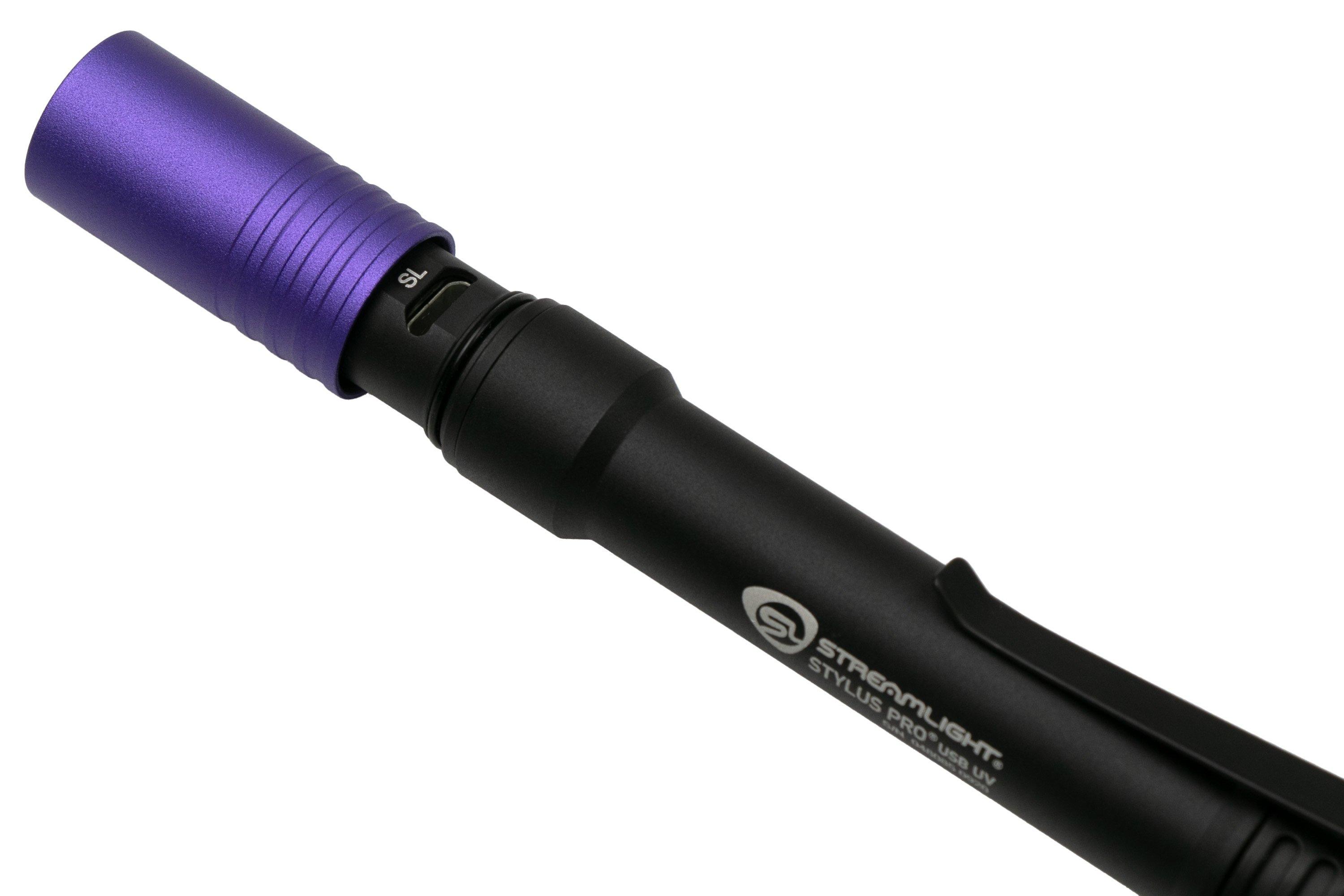 Streamlight Stylus Pro 66149 USB-rechargeable UV-flashlight ...