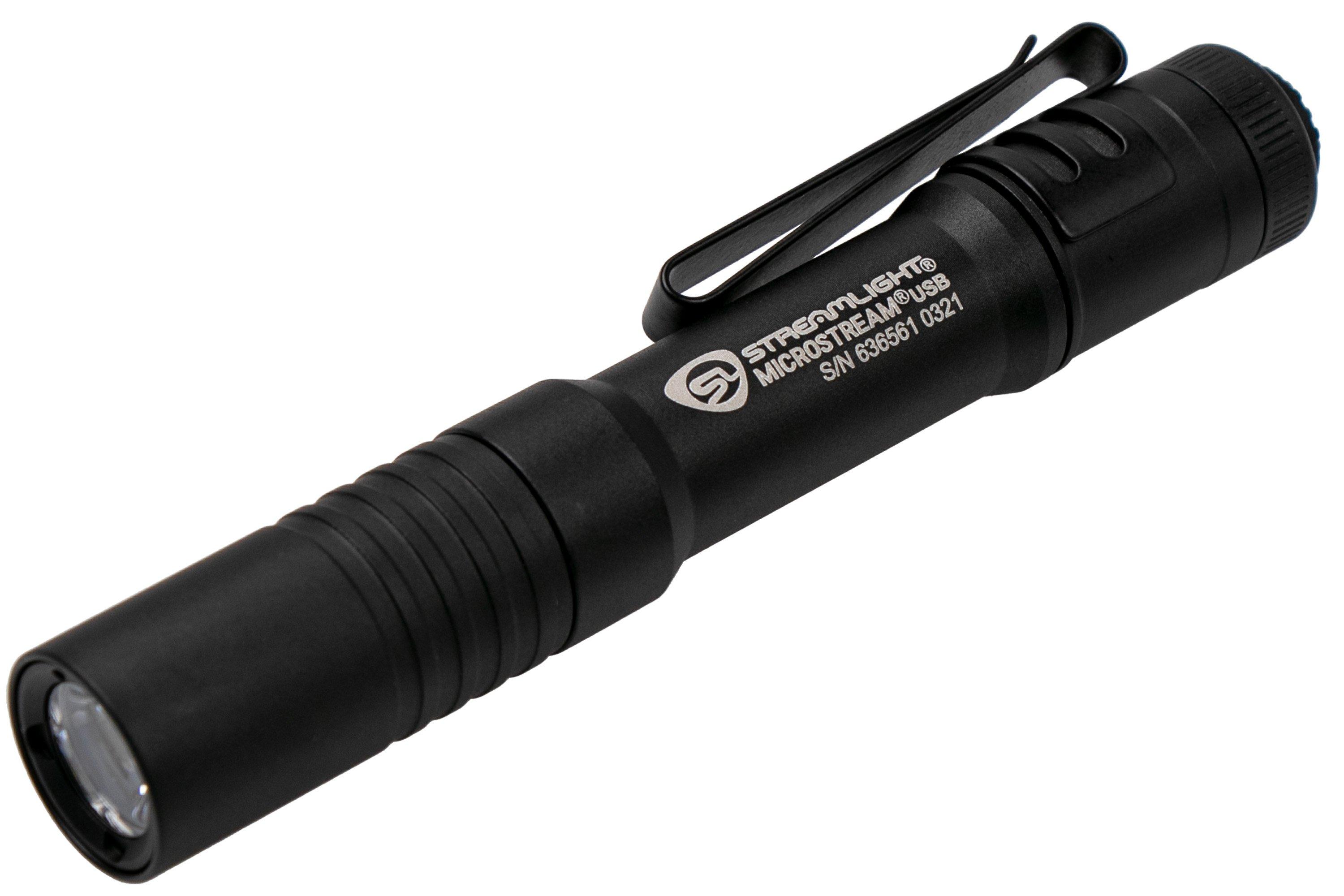 Streamlight Microstream 66604 USB-rechargeable flashlight, 250 lumens ...