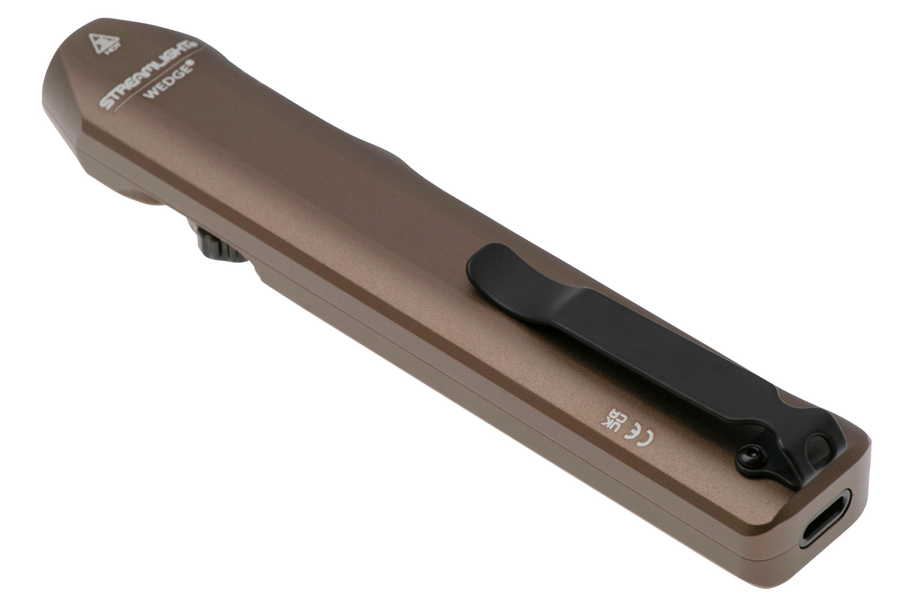 Streamlight Wedge Coyote 88811, rechargeable flashlight, 1000 lumens ...