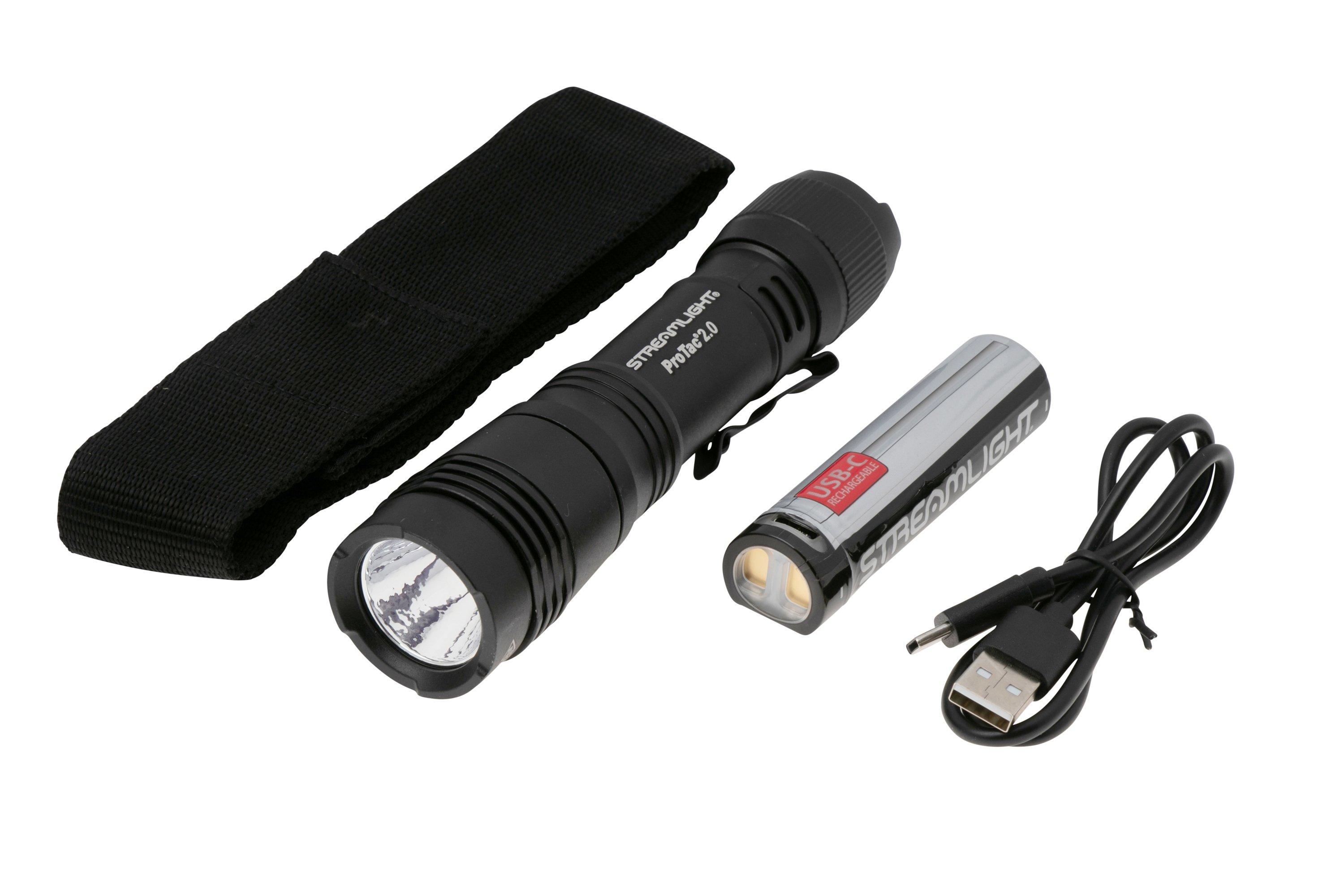 Streamlight Protac 2.0 89000 rechargeable flashlight, 2000 lumens ...