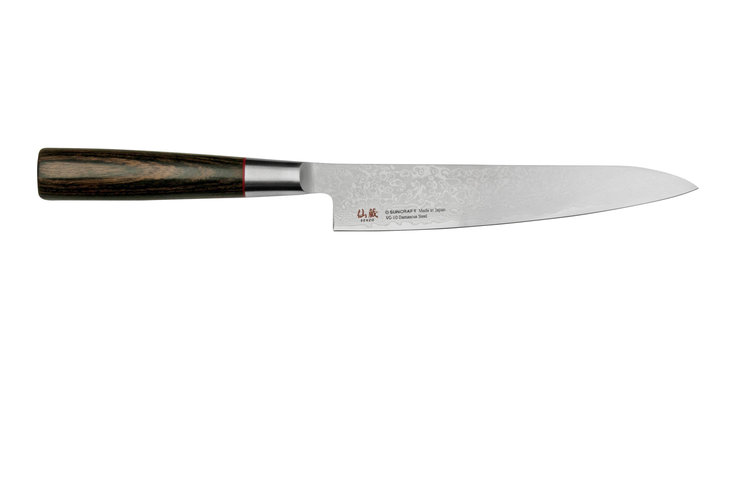 Suncraft Senzo Classic ID-12 utility knife 15cm | Advantageously ...