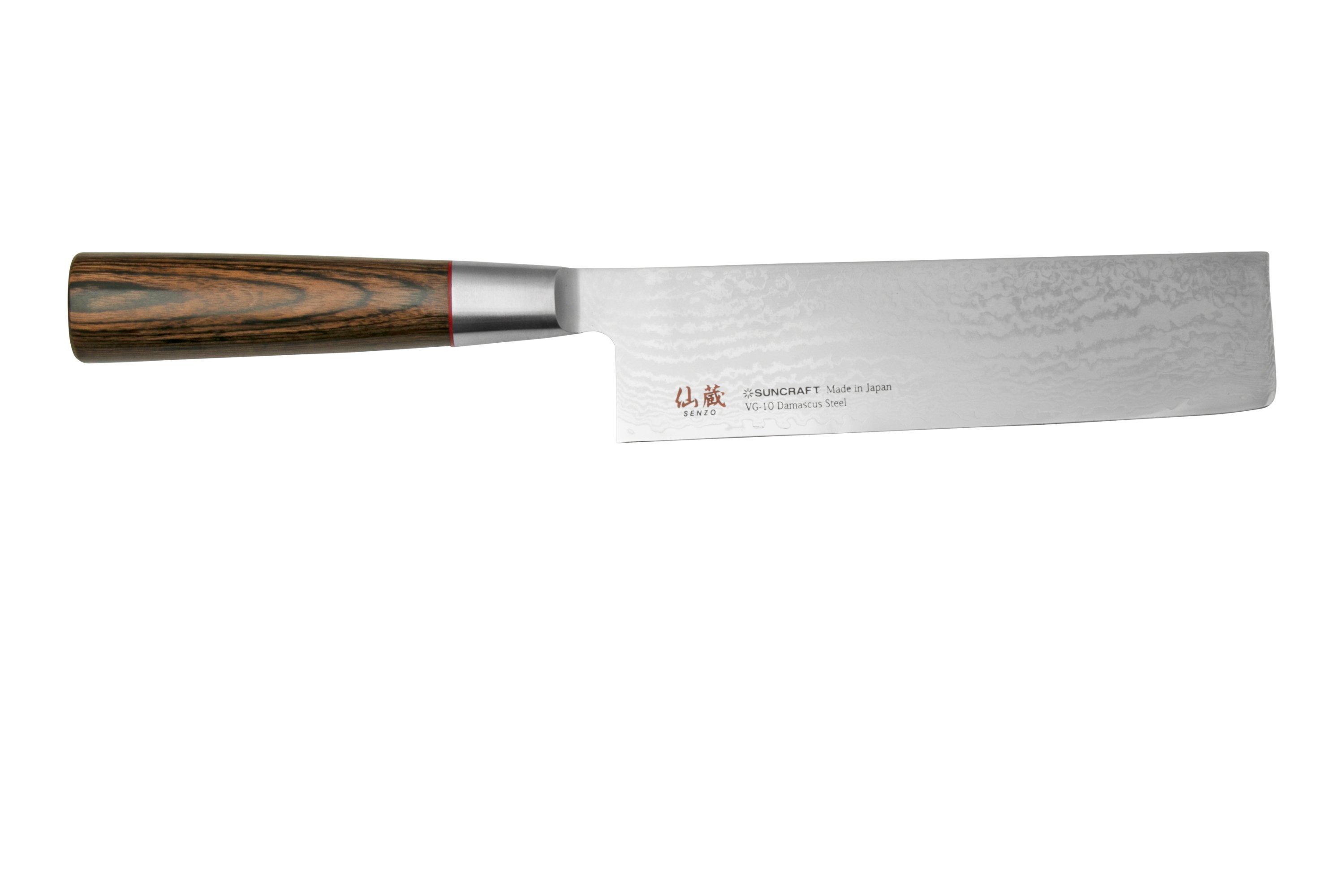 Suncraft Senzo Classic ID-15 nakiri 16.7cm | Compras vantajosas em ...