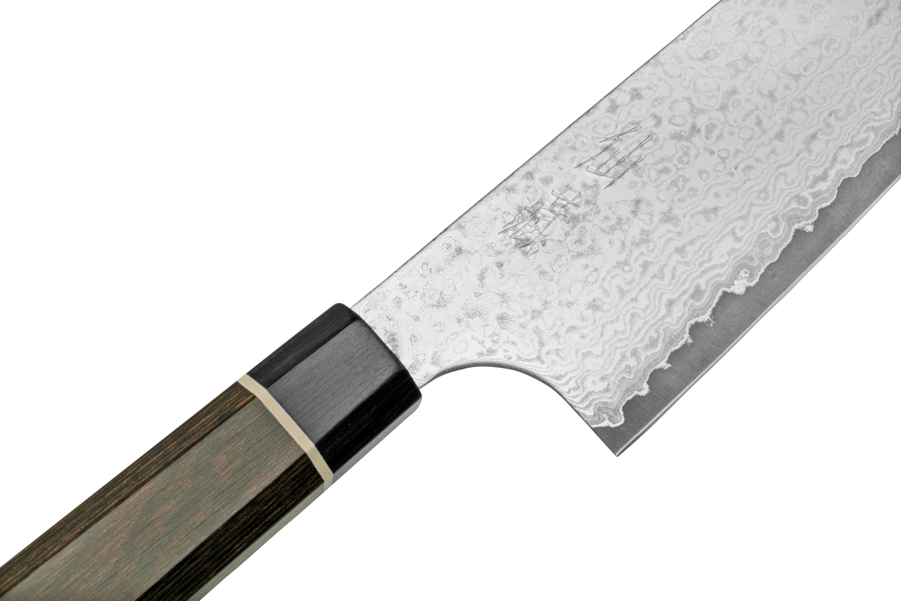 Suncraft Senzo Black BD-08 bunka chef's knife 16.5 cm | Advantageously ...