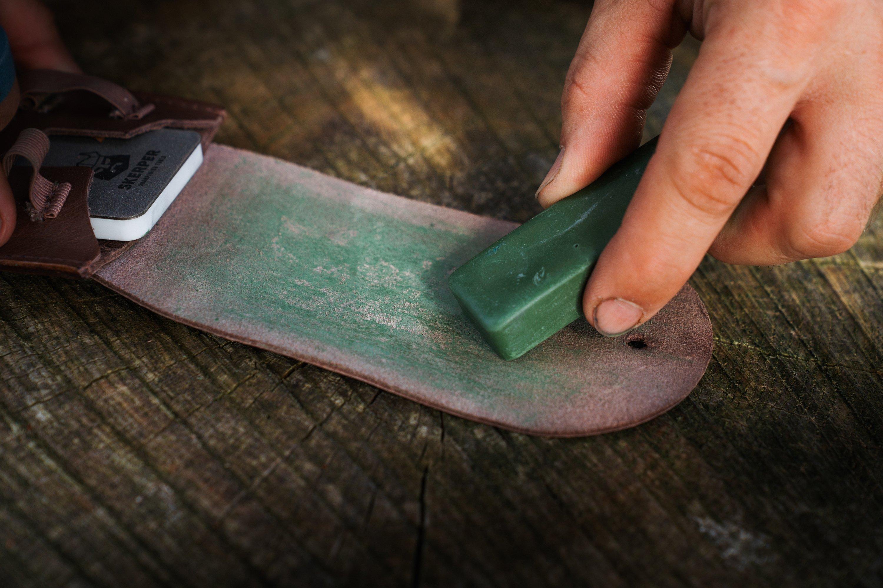 Skerper Field Sharpening Kit SVSO004, sharpening set with leather ...