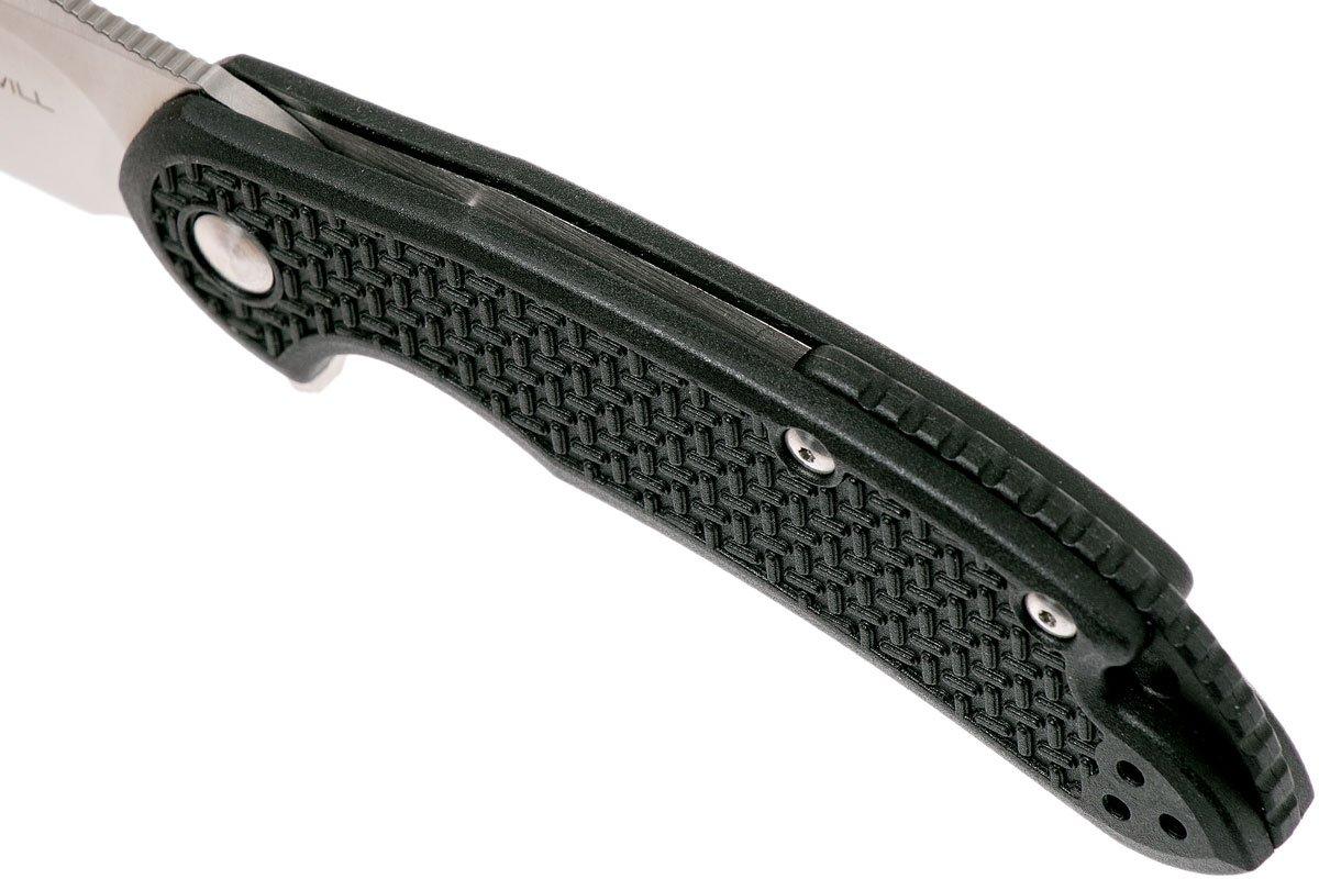 Steel Will Cutjack C22-1BK Black FRN, D2 blade pocket knife ...