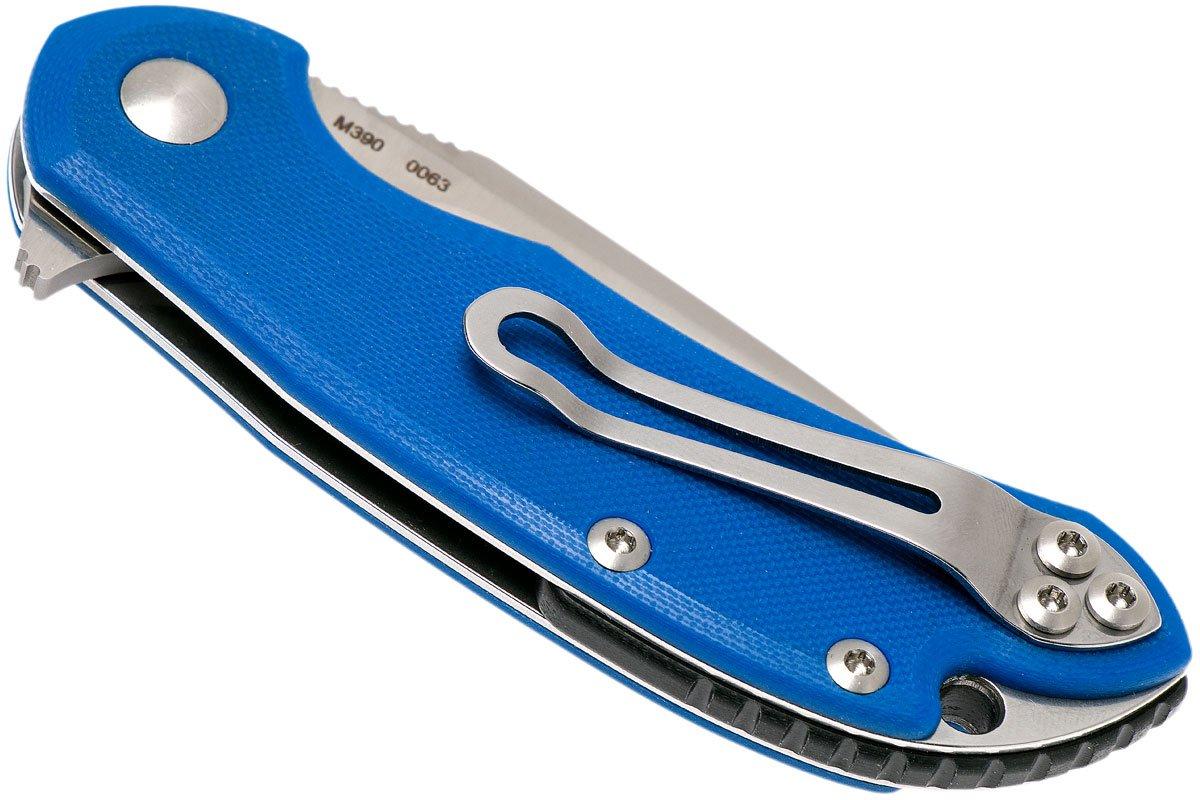 Steel Will Cutjack C22M-2BL Blue G10, M390 blade pocket knife ...