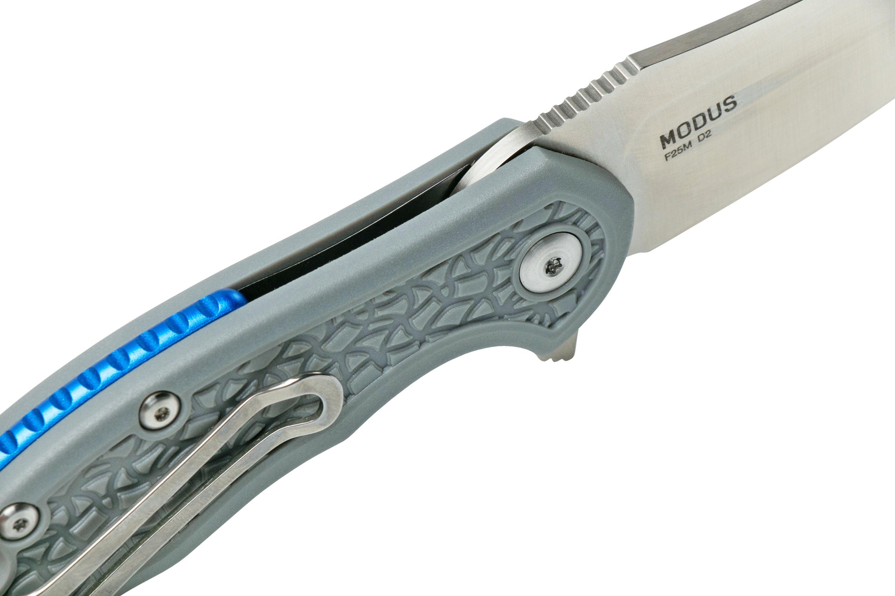 Steel Will Modus F25M-14 Grey FRN, D2 blade, pocket knife ...