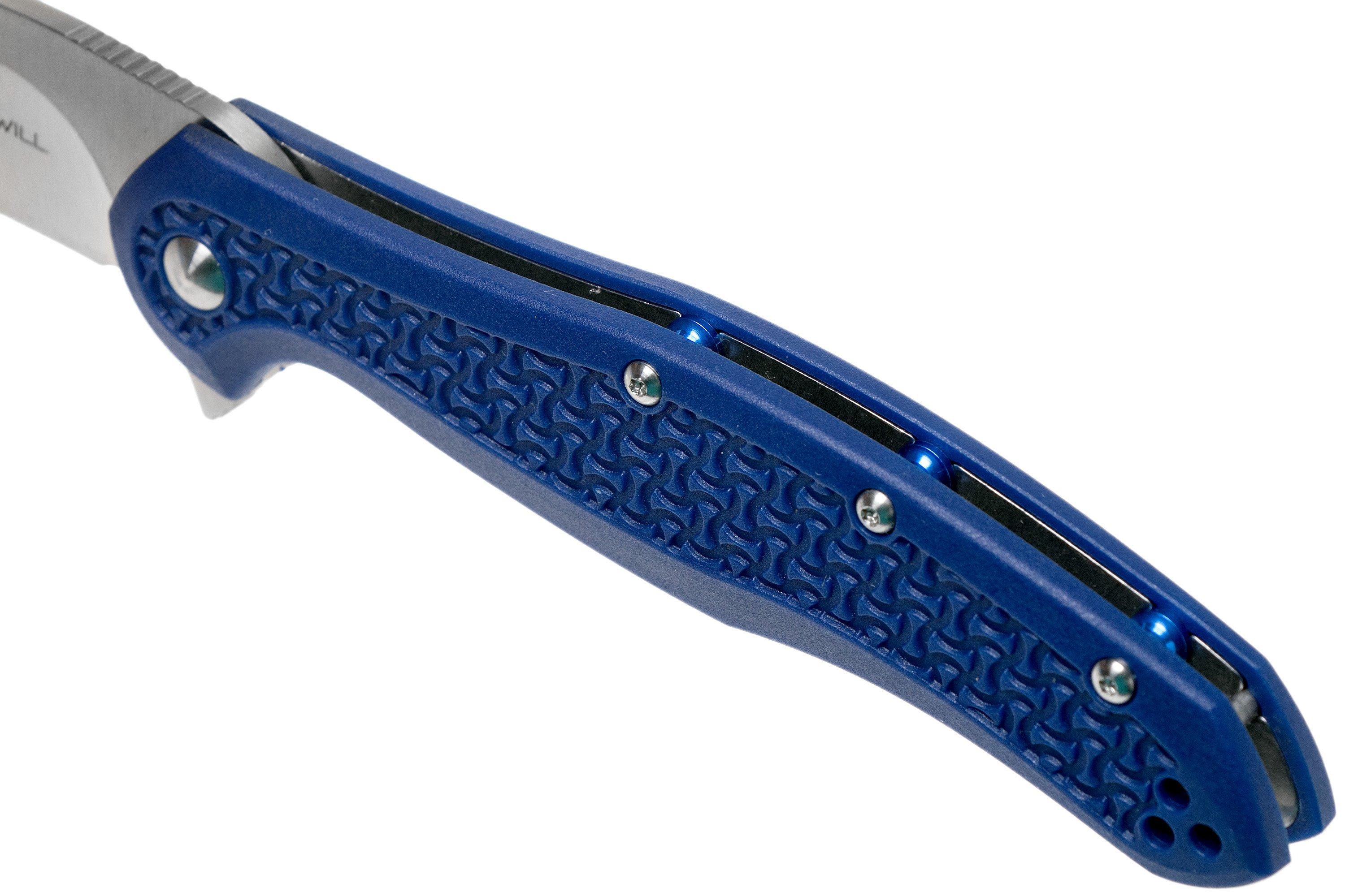 Steel Will Intrigue F45-16 Blue FRN, Blue Standoffs, navaja | Compras ...