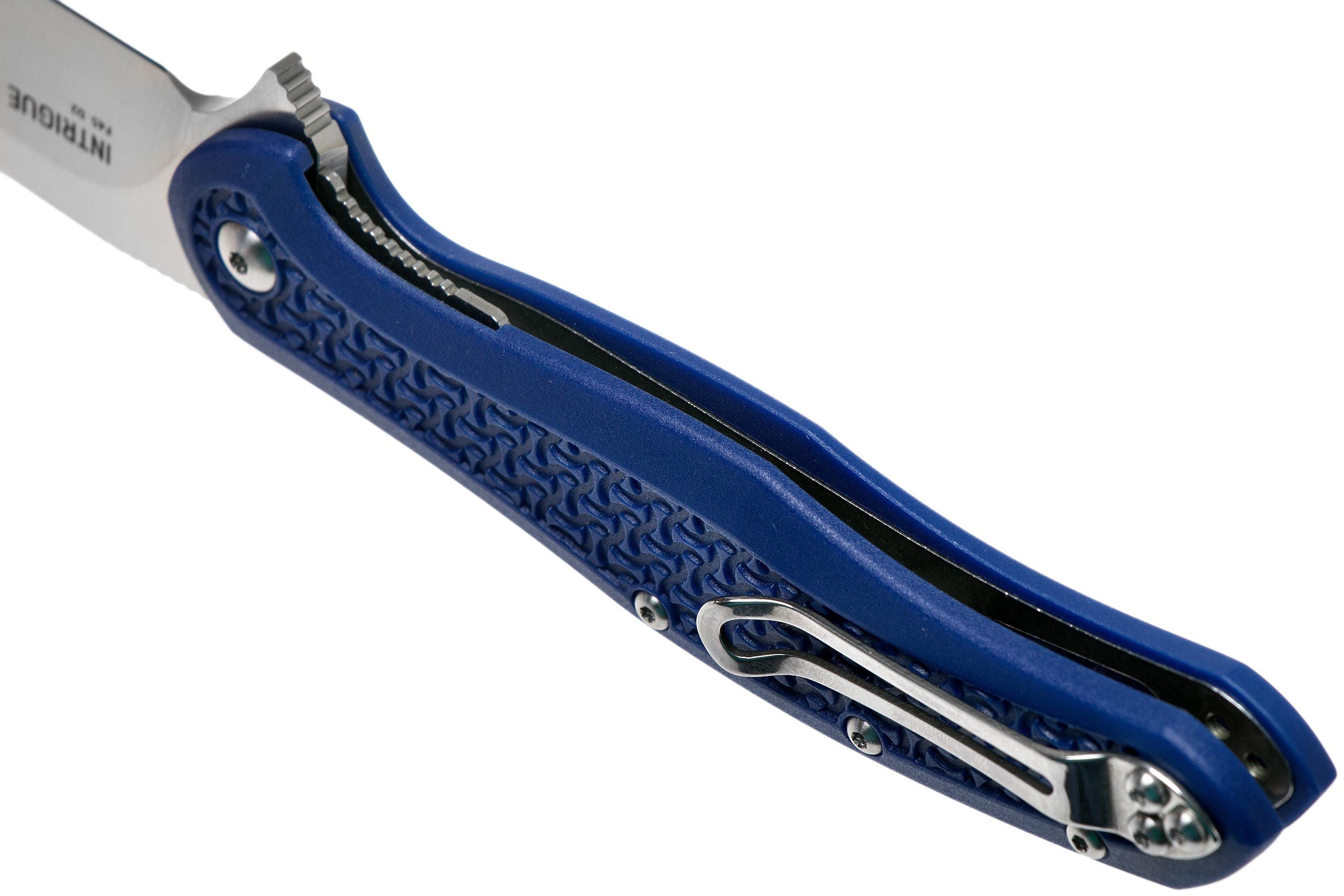 Steel Will Intrigue F45-17 Blue FRN, Red Standoffs, navaja | Compras ...