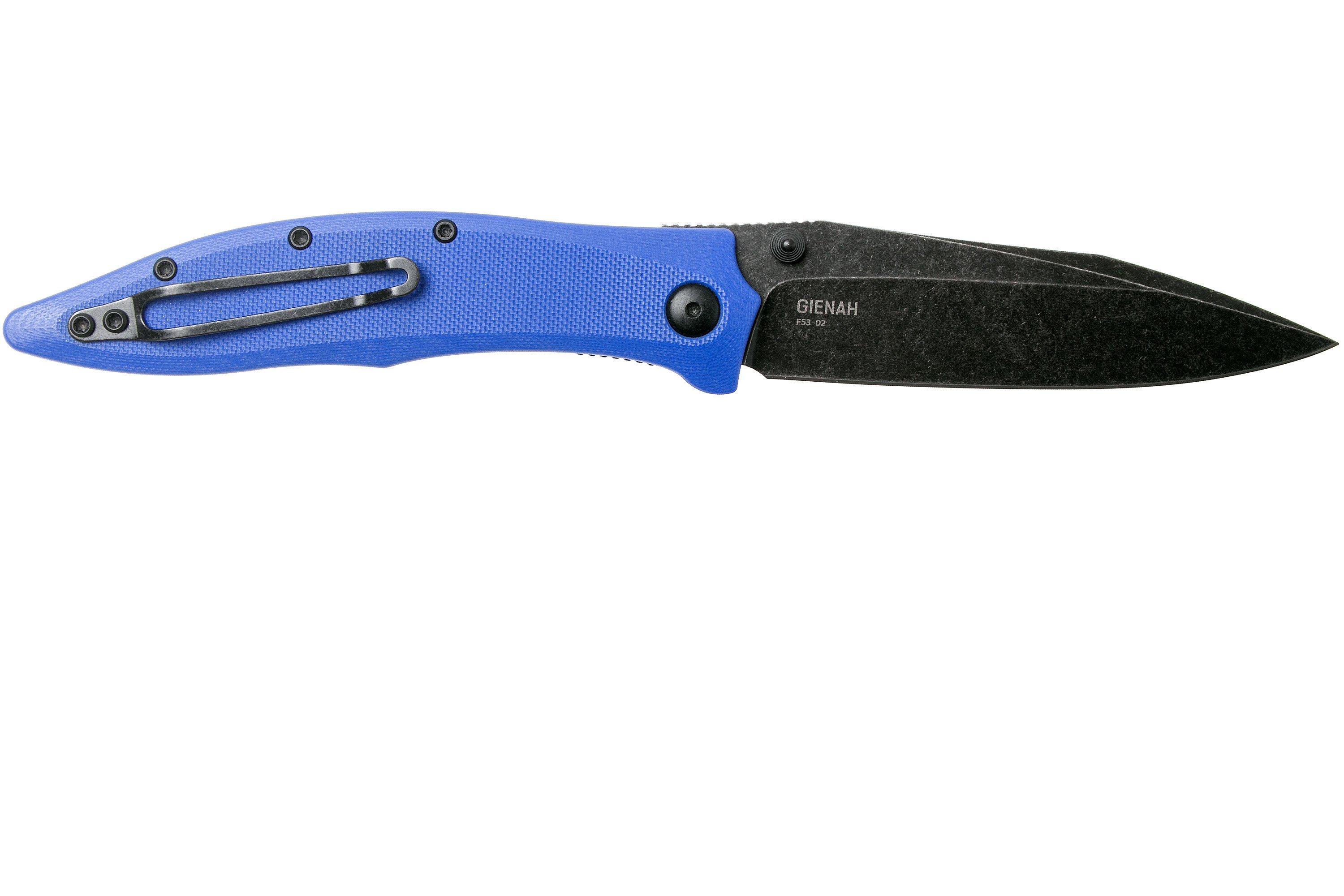 Steel Will Gienah F53-23 Blue, Blackwashed pocket knife ...