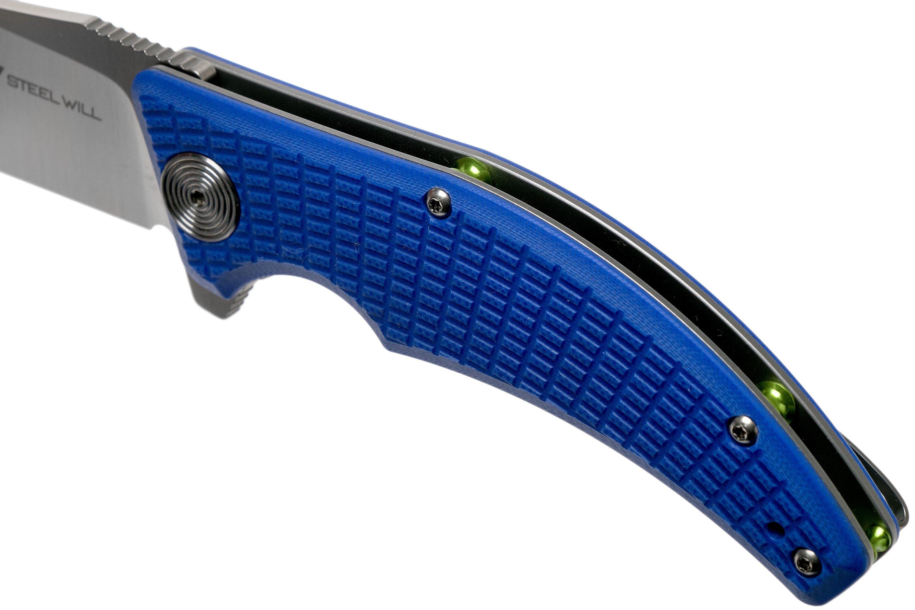Steel Will Sargas F60-11 Satin-Blue navaja | Compras con ventajas en ...