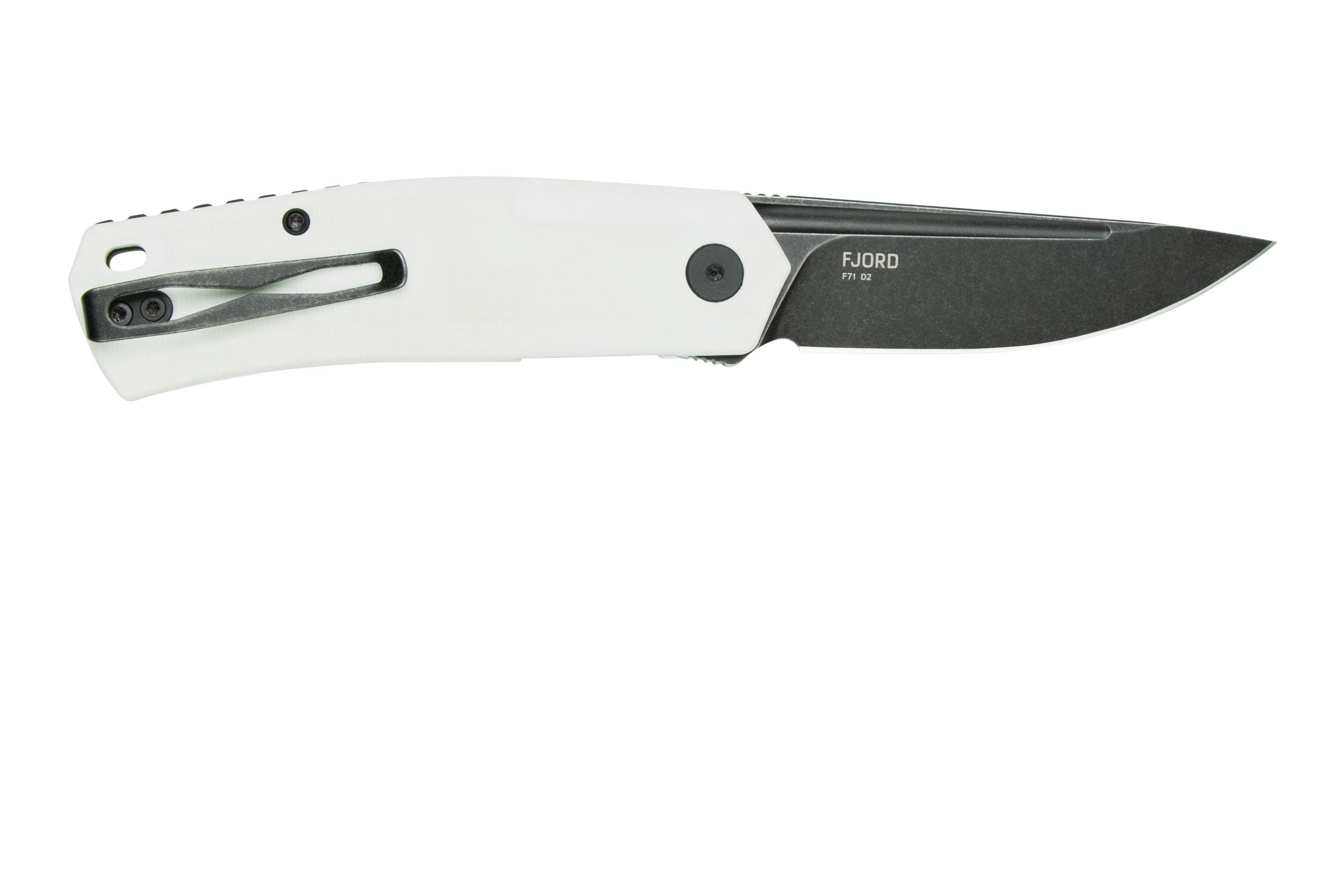 Steel Will Fjord F71-21, white, pocket knife | Advantageously shopping ...