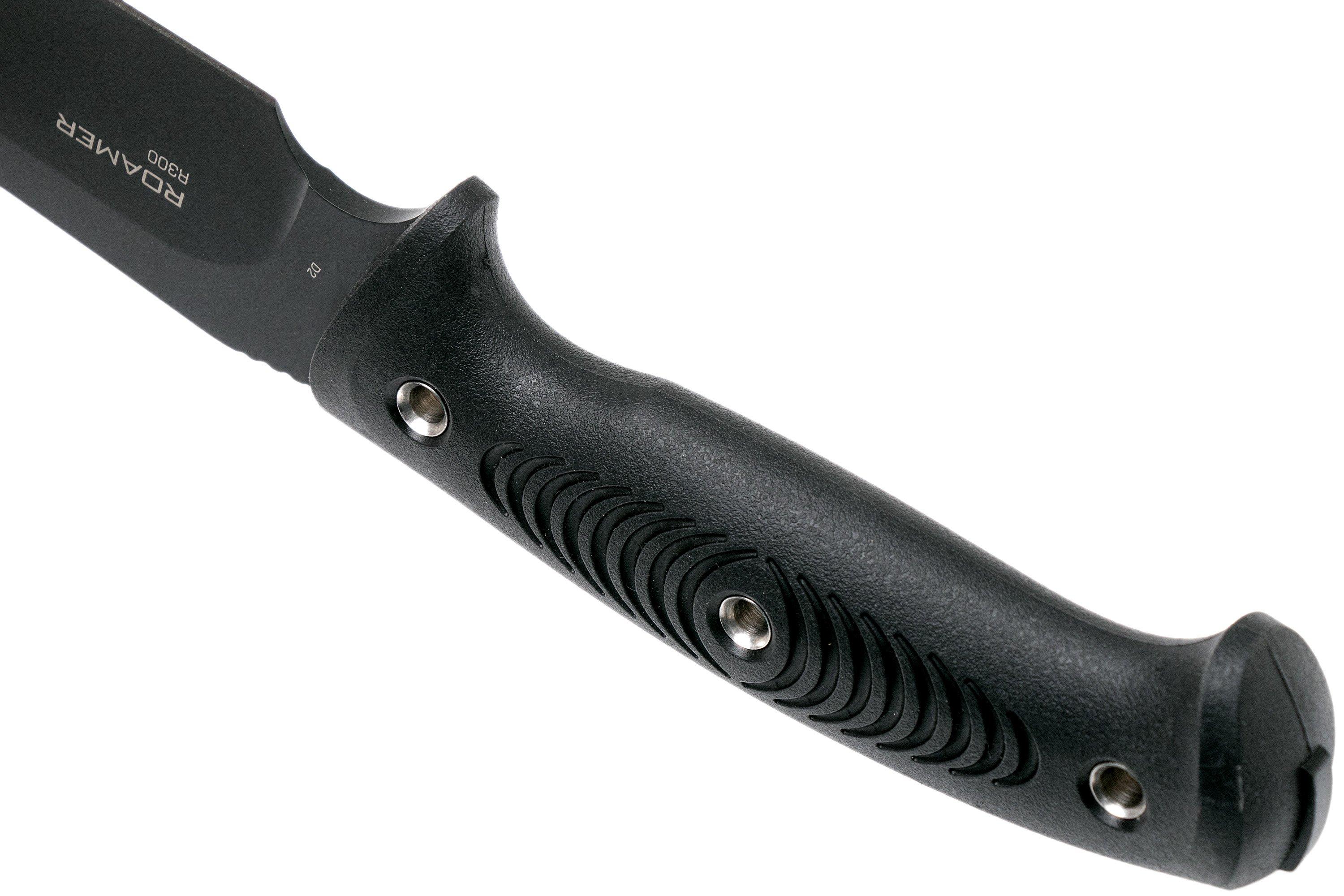 Steel Will Roamer 300-1BK black vaststaand mes | Voordelig kopen bij ...