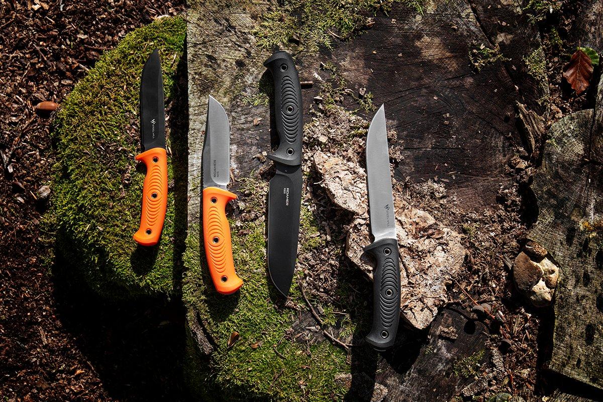 Steel Will Roamer 305-1BK black fixed knife | Advantageously shopping ...