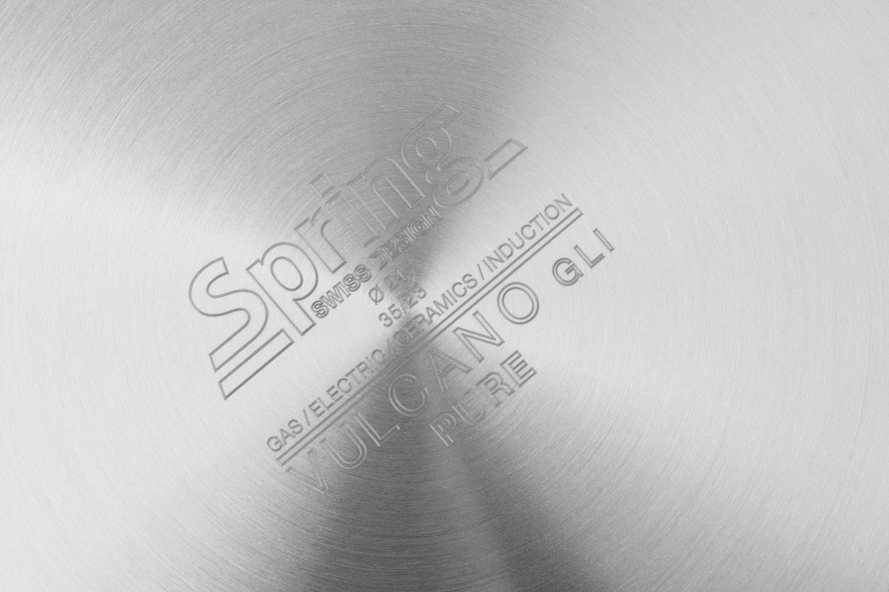 Spring Vulcano Pure frigideira, 24 cm | Compras vantajosas em ...