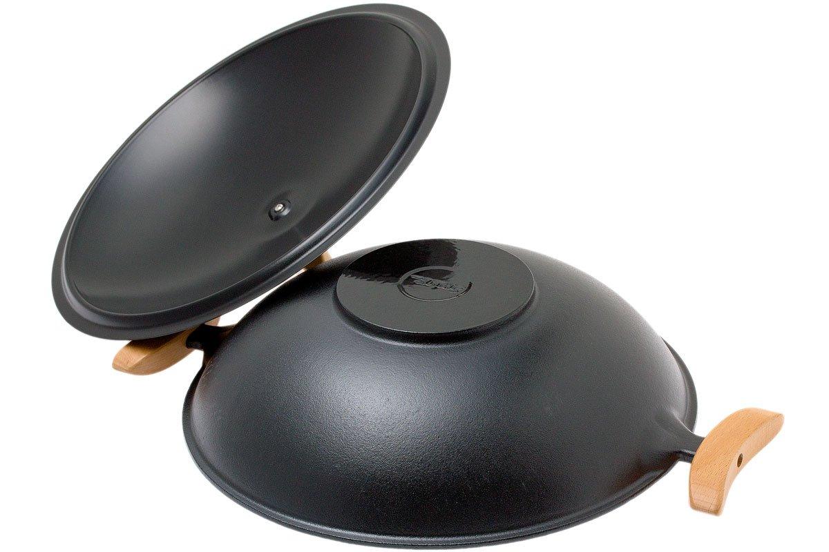 Spring wok en fonte avec couvercle 35 cm, 4 L | Achetez à prix ...