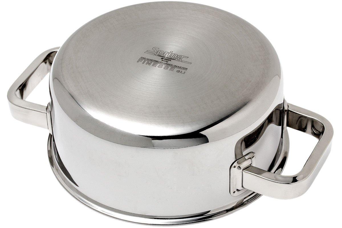 Spring Finesse casserole with lid 20 cm, 2,7L | Advantageously shopping ...
