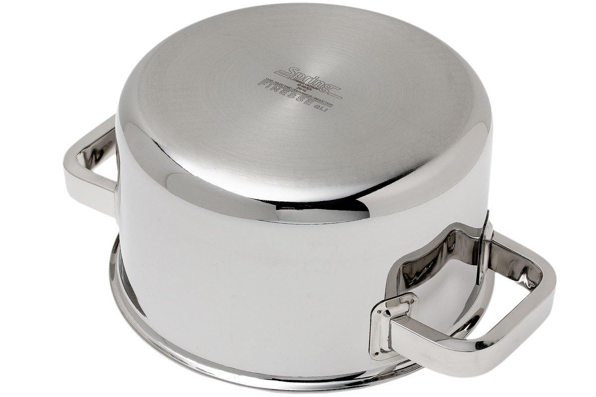 Spring Finesse deep casserole with lid 20 cm, 3,7L | Advantageously ...