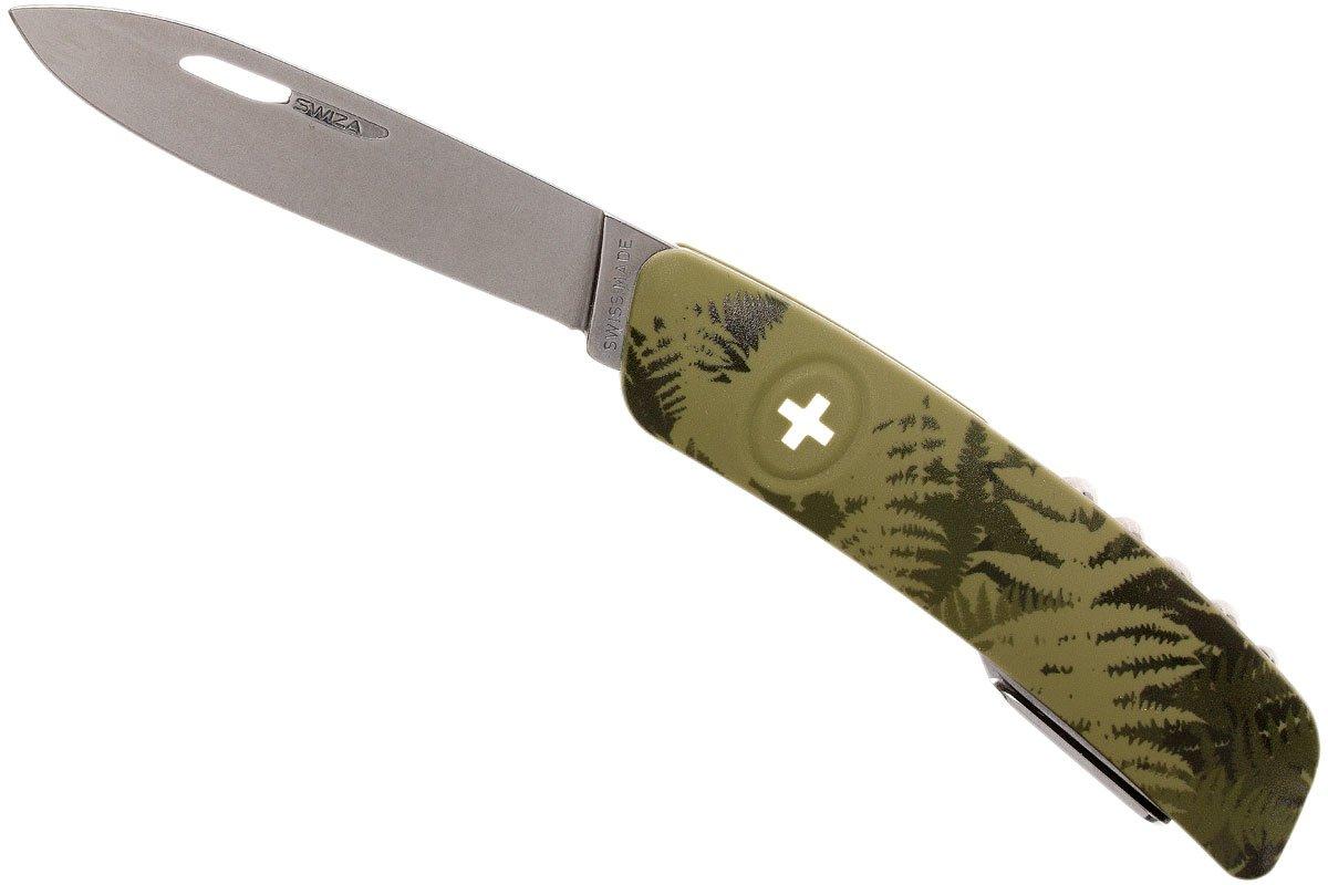 Swiza C01 Silva Swiss pocket knife, green | Advantageously shopping at ...