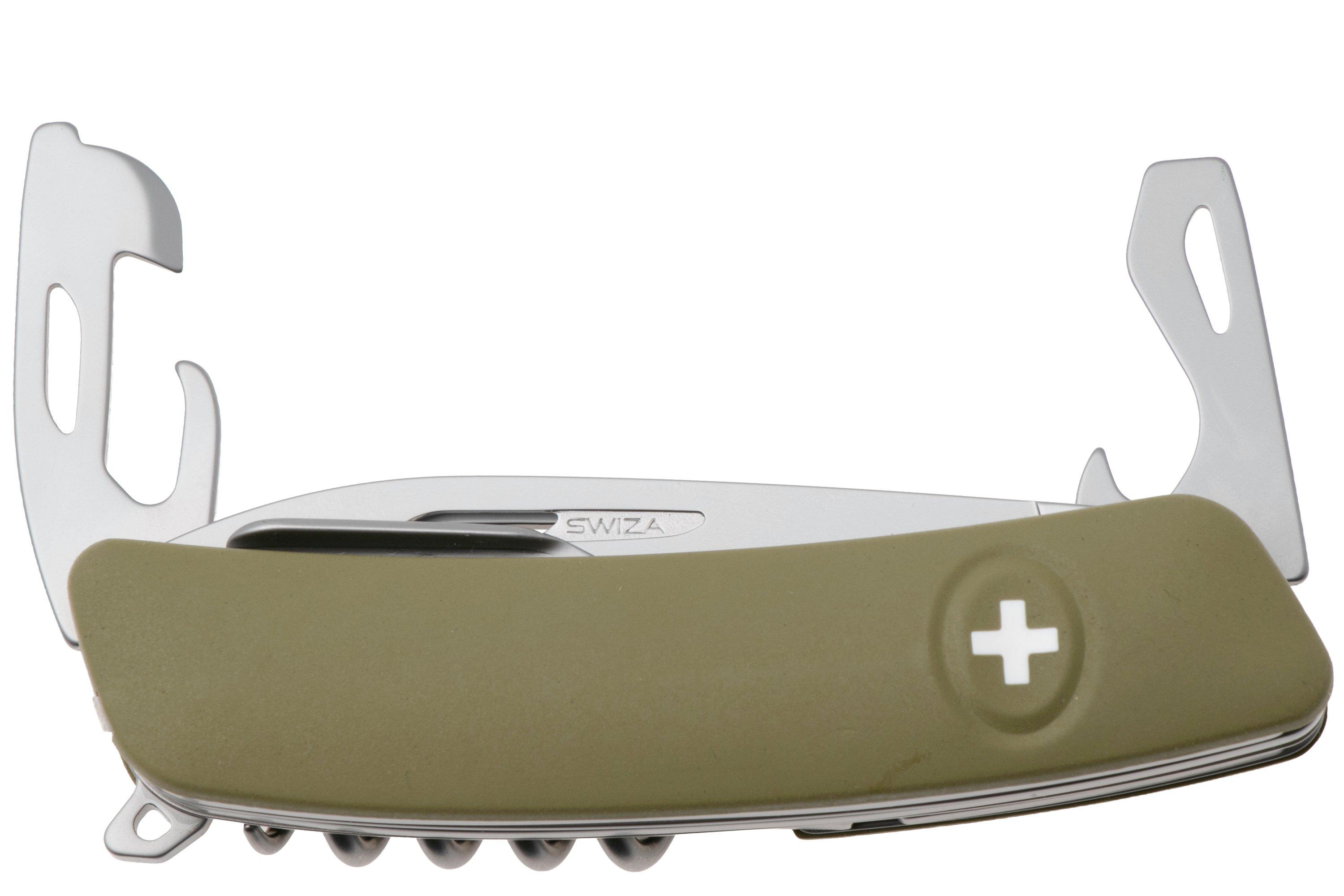 Swiza CH05T R AM, KCR.0056.1050, Olive Green, Swiss pocket knife ...